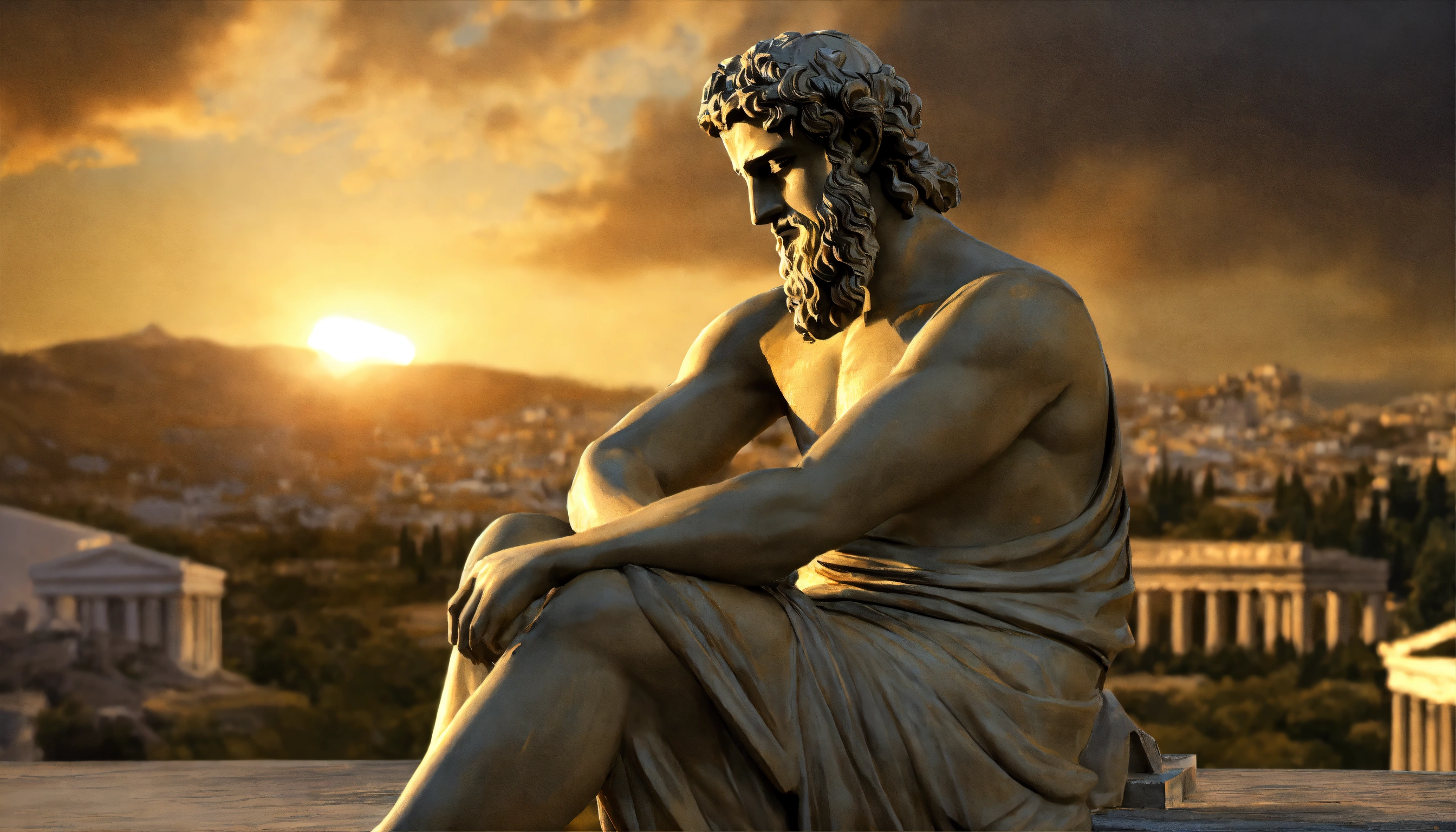 Lexica - Greek statue, confident, controlling stress, ancient Greece in ...