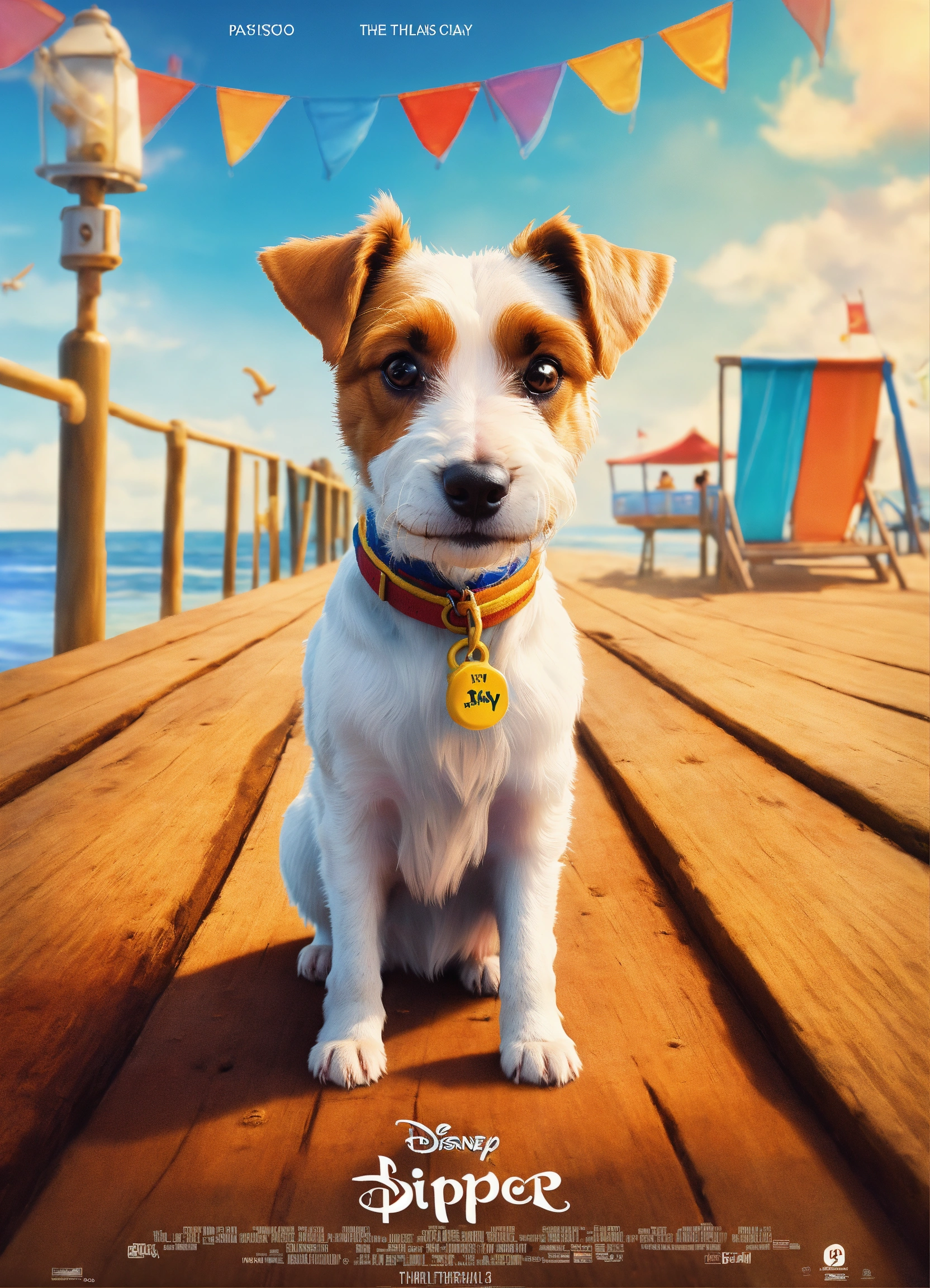 Lexica - A Disney Pixar inspired movie poster with the title Skipper. A ...