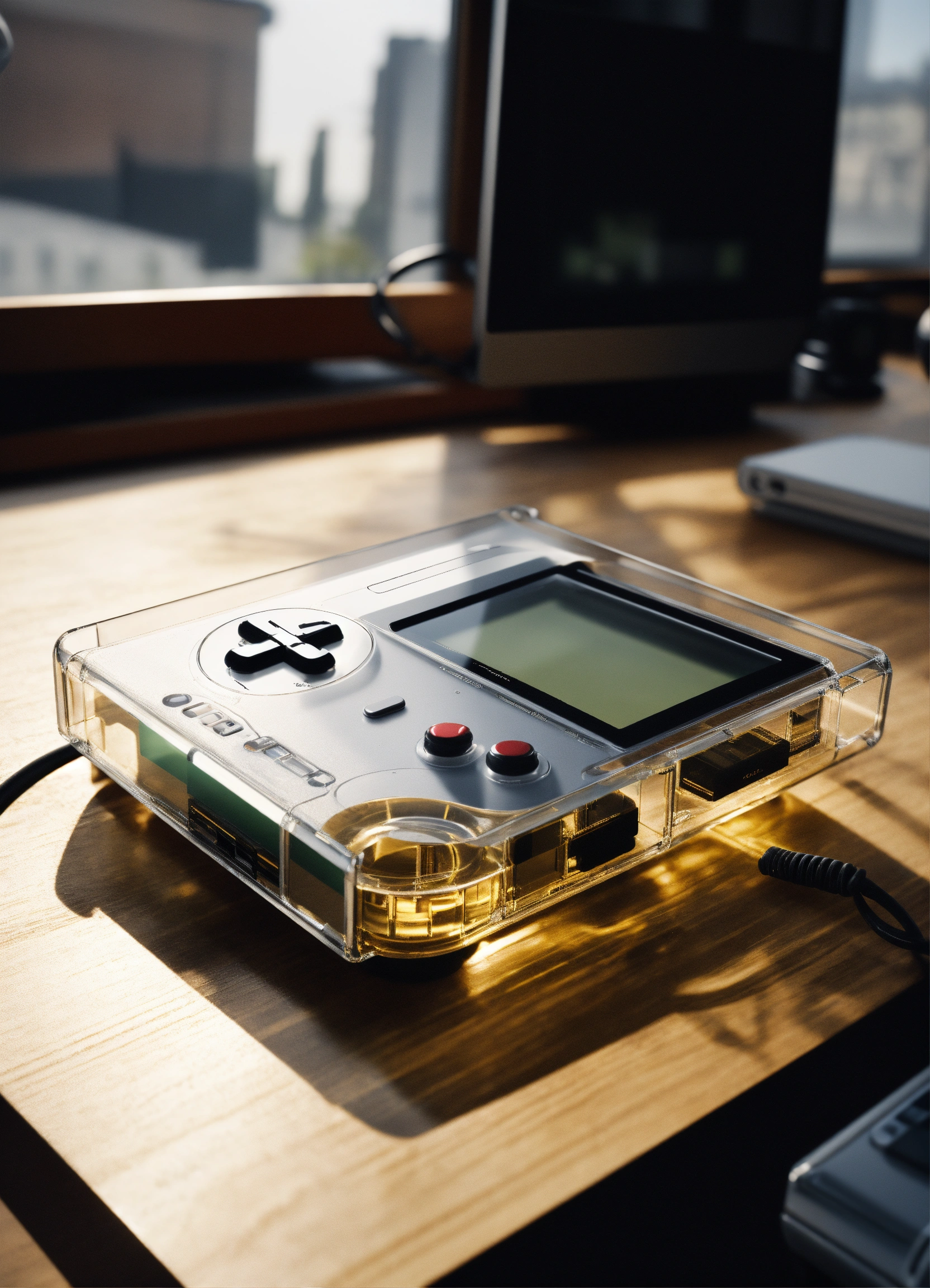 Lexica - A see through polycarbonate game boy designed by dieter rams ...
