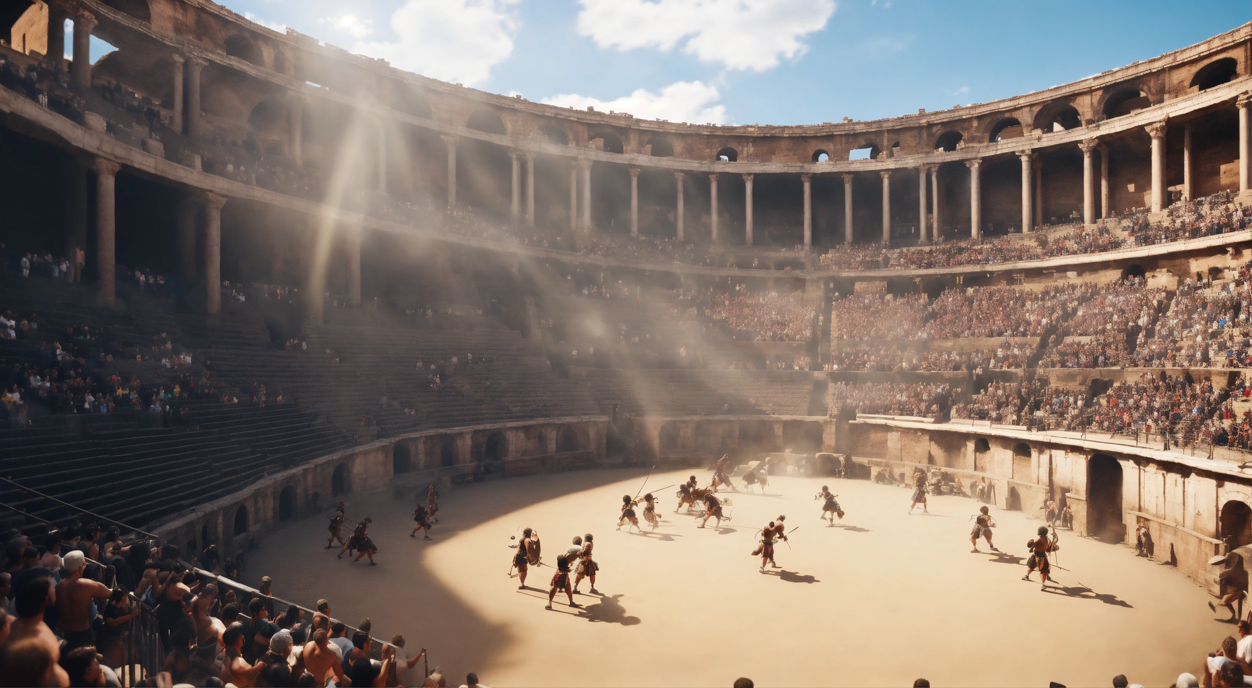 Lexica - A realistic and super-detailed photo from the crowded upper ...