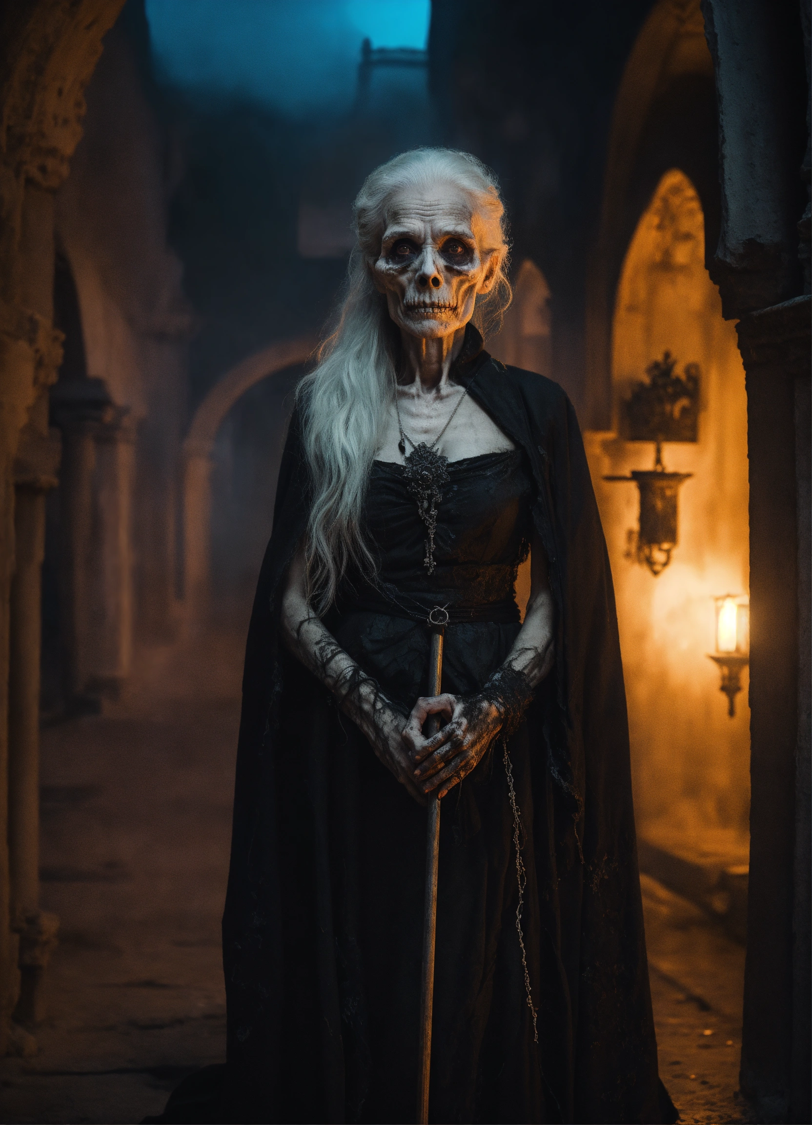 Lexica - Fantasy-inspired portrait of a hunched, decaying, terrifyingly ...