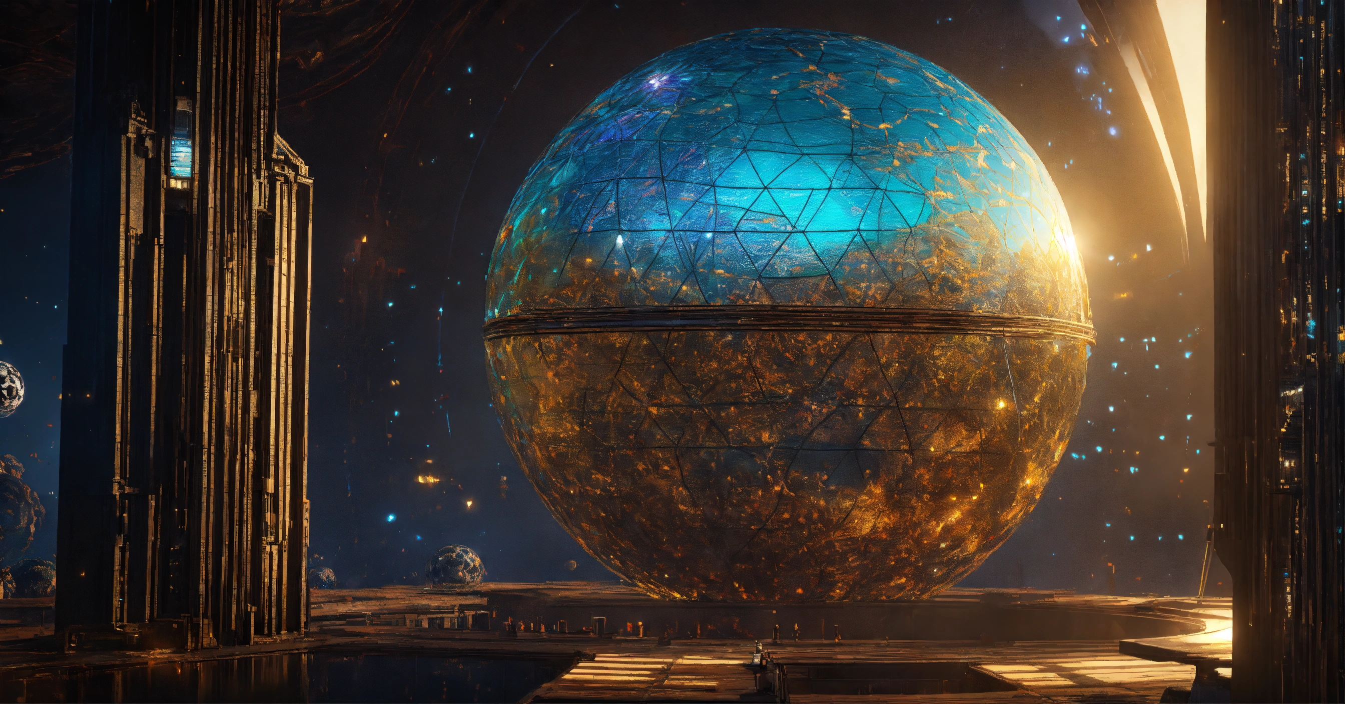 Lexica - Dyson sphere, 4k high resolution AI generated art, cinematic ...