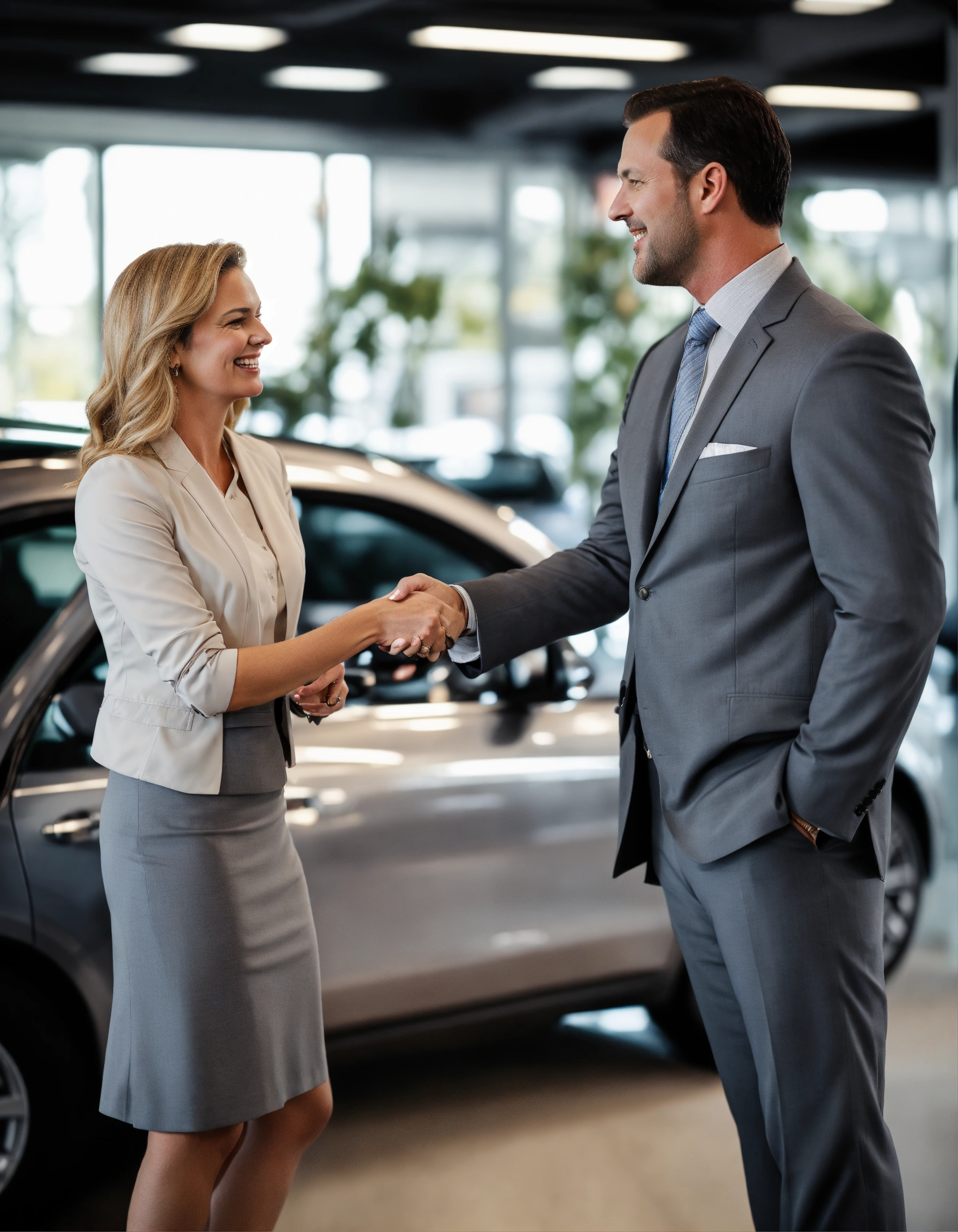 Lexica - Realistic candid photo of a salesman boss talking ...