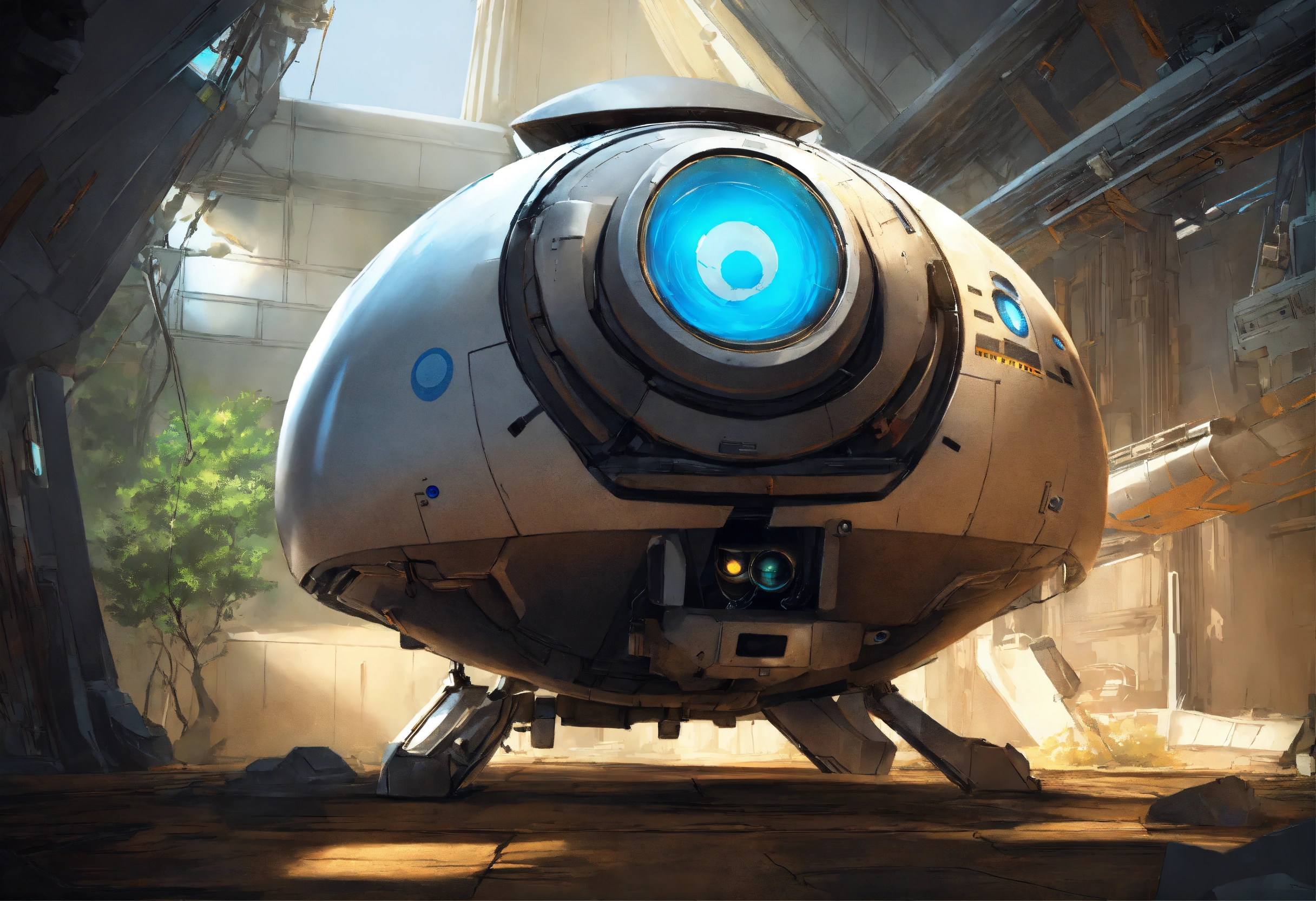 Lexica - Beautiful image of ((Wheatley)) from ((Portal 2)), HD image ...