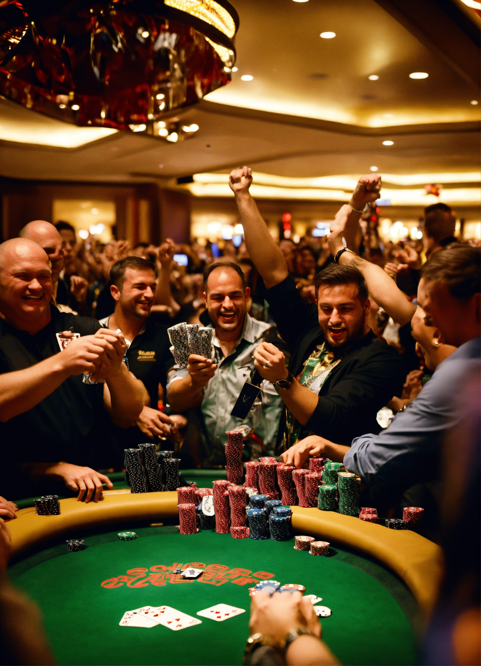Lexica - A poker player raises the bracelet of the main Texas Holdem ...
