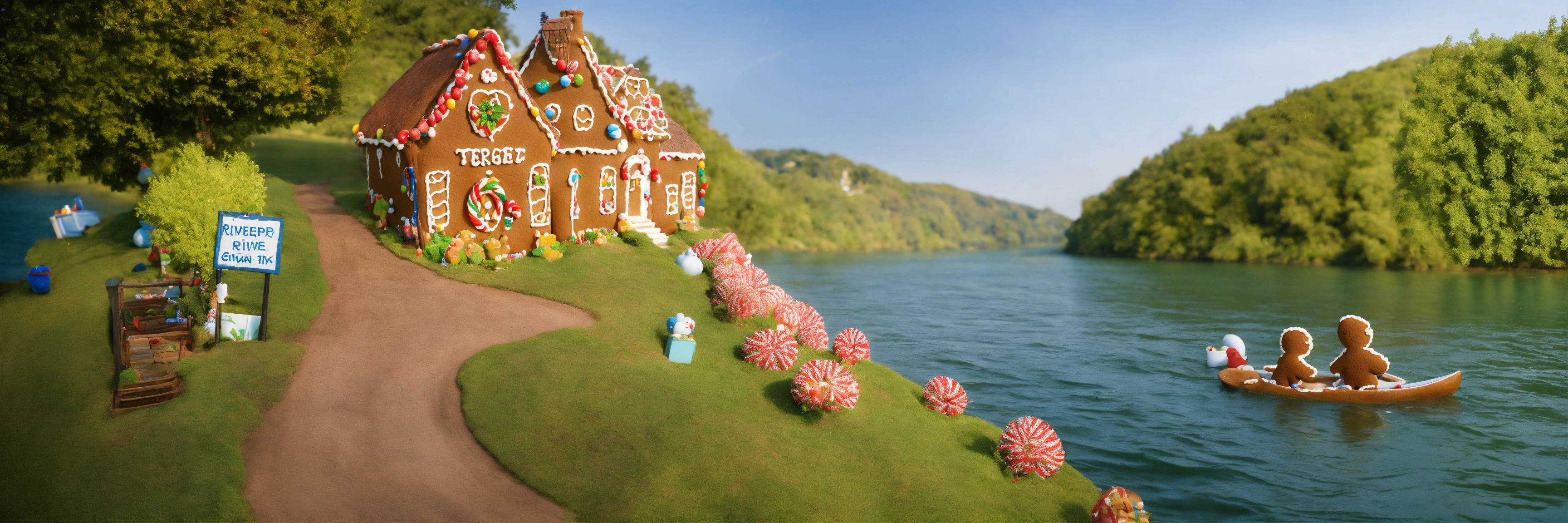 Lexica - Gingerbread man sea the river