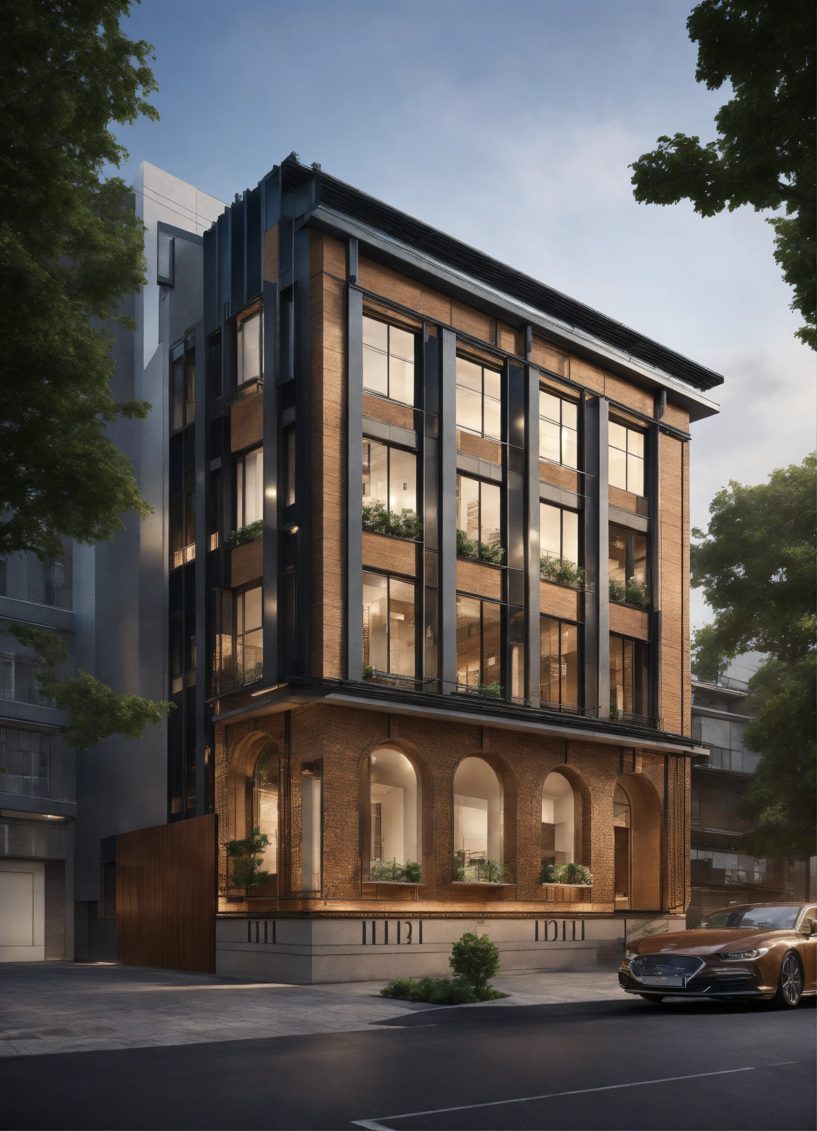 Lexica - Drawing inspiration from modernist style, this three-level ...