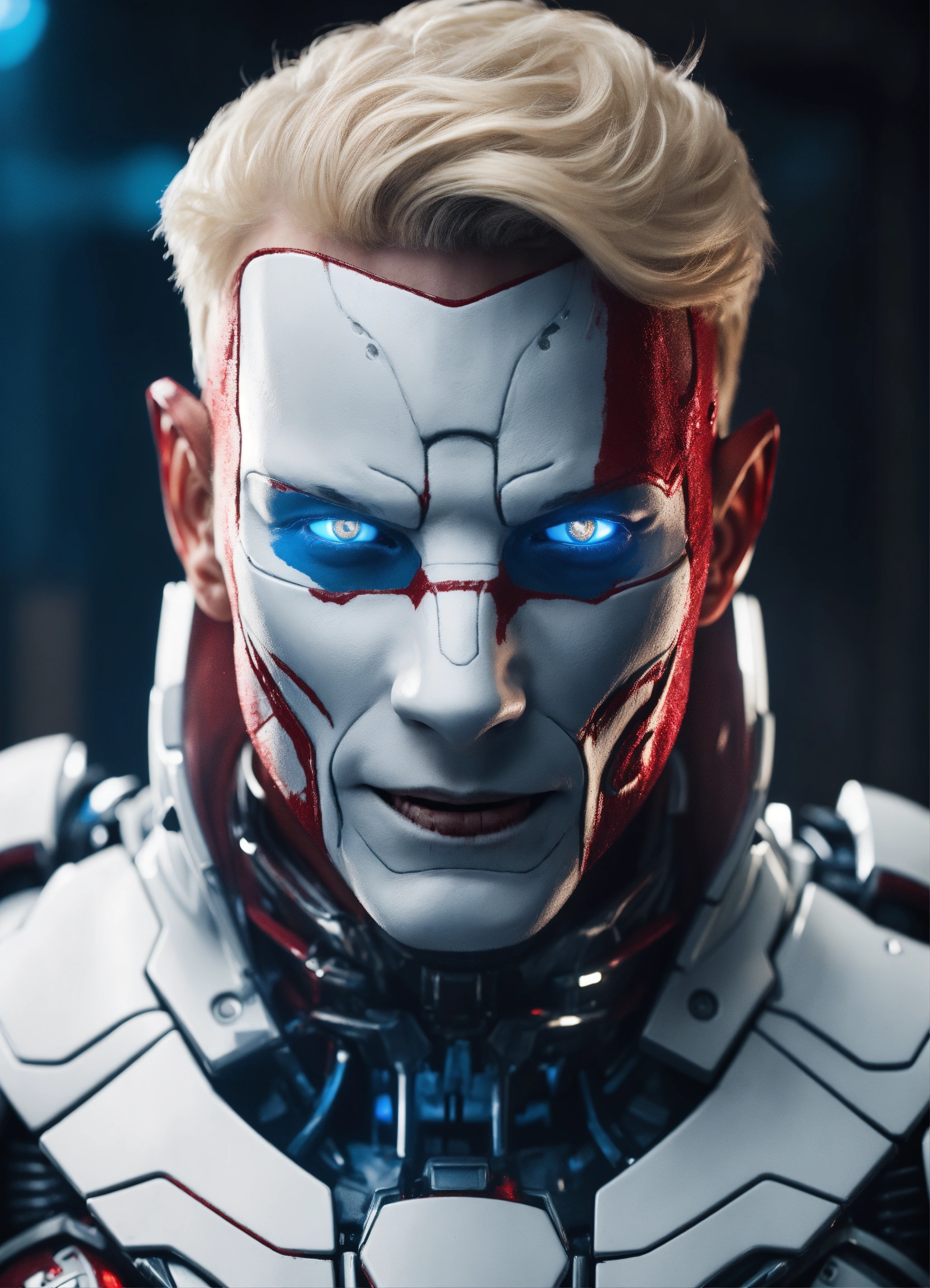 Lexica - A realistic photo of scary 45 years old scary man with deep ...