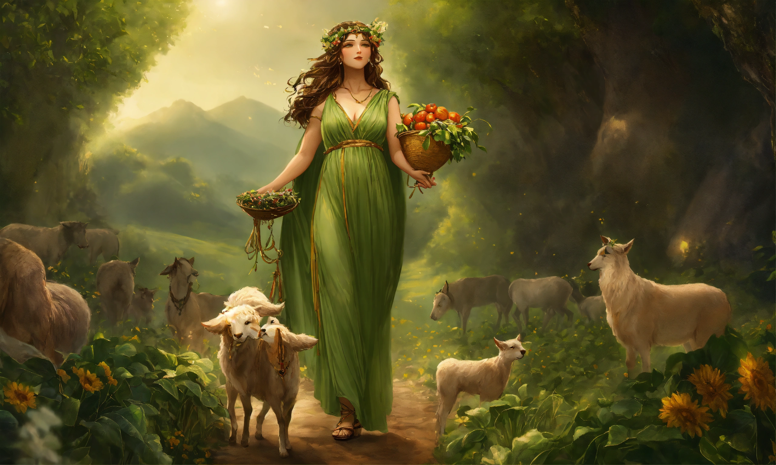 Lexica - Demeter/Ceres Nurturer and Provider Illustrate the strength in ...