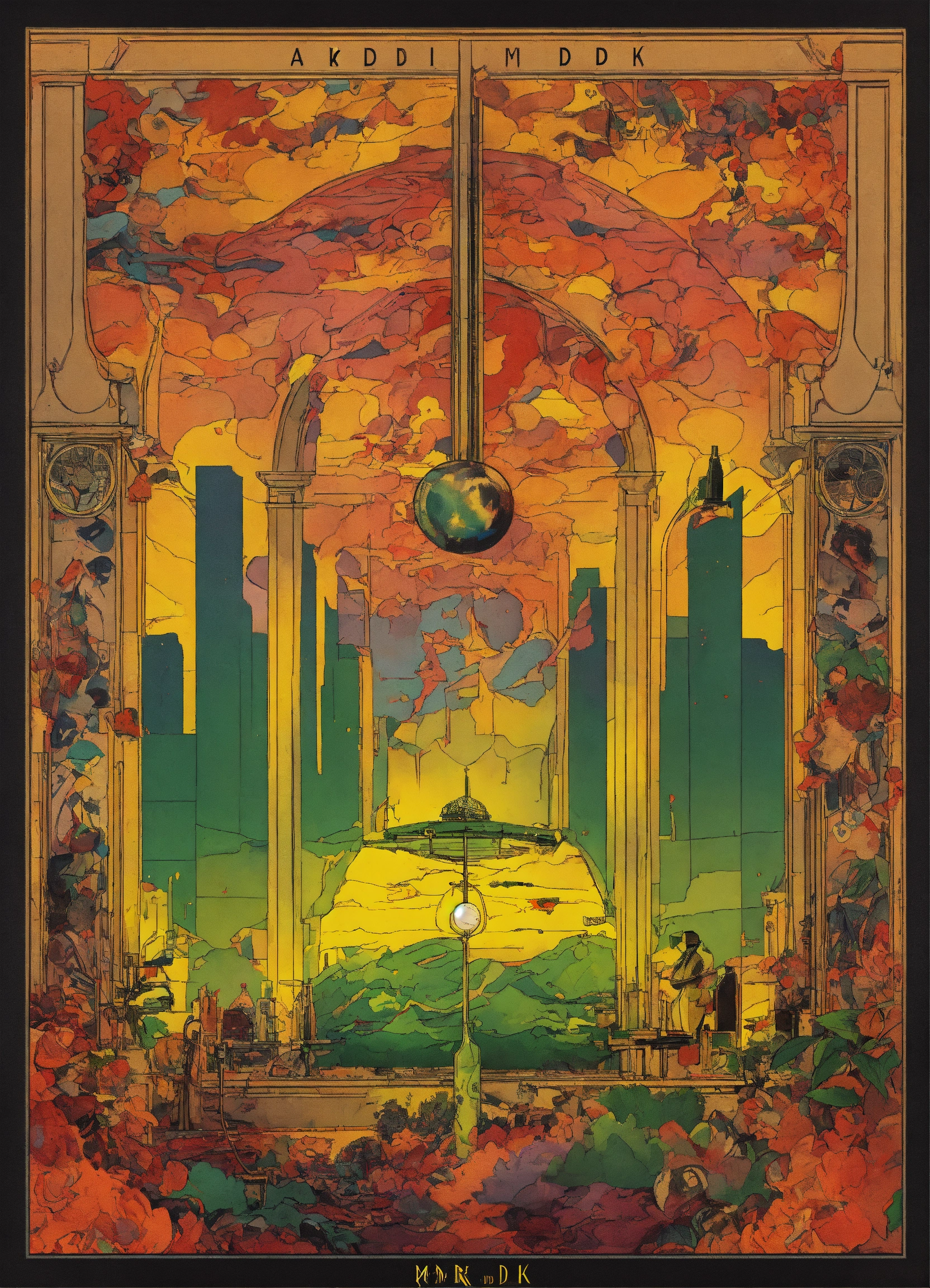 Lexica - MDK, album cover art music