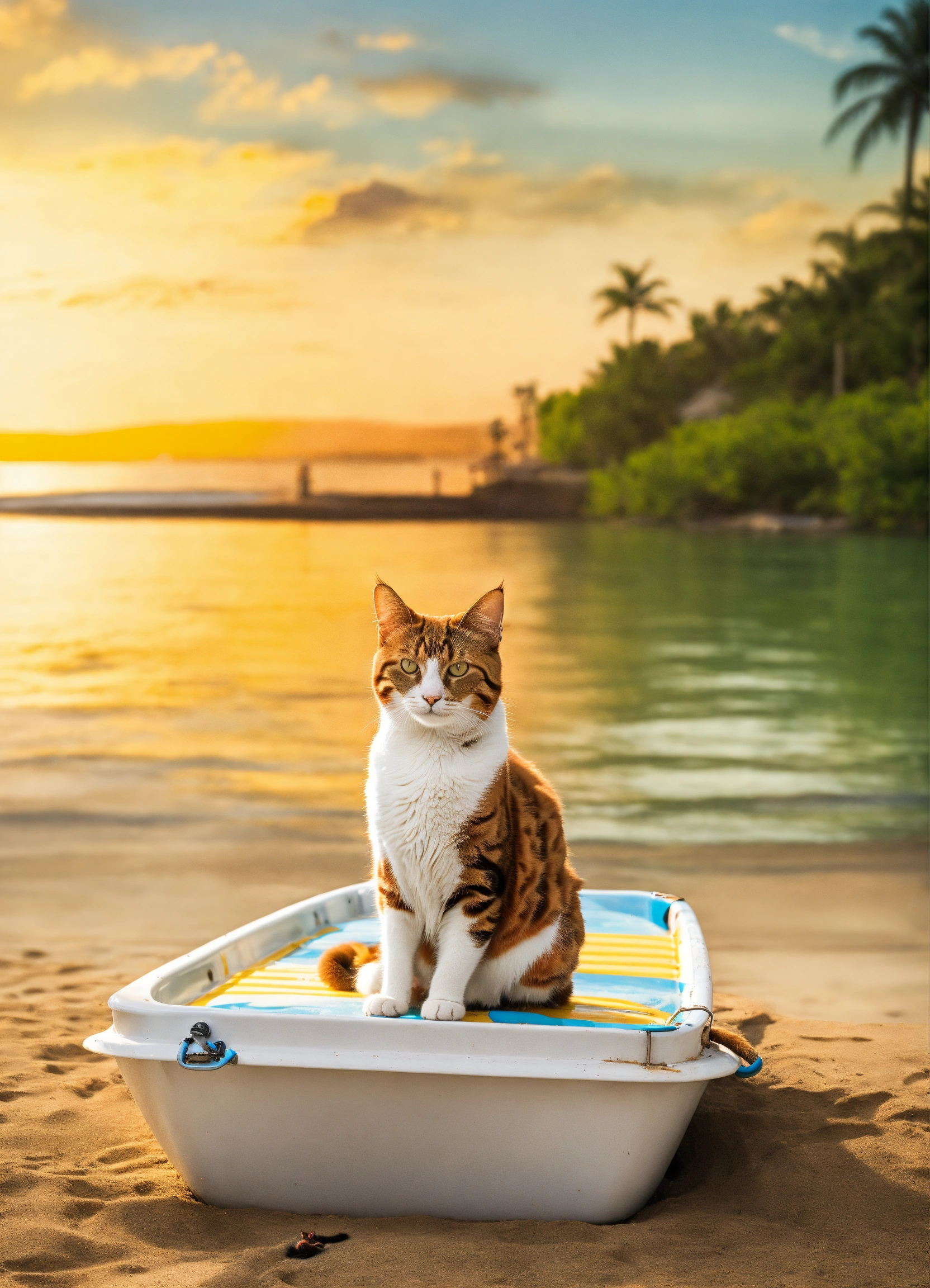 Lexica - Cat is Lifeguard