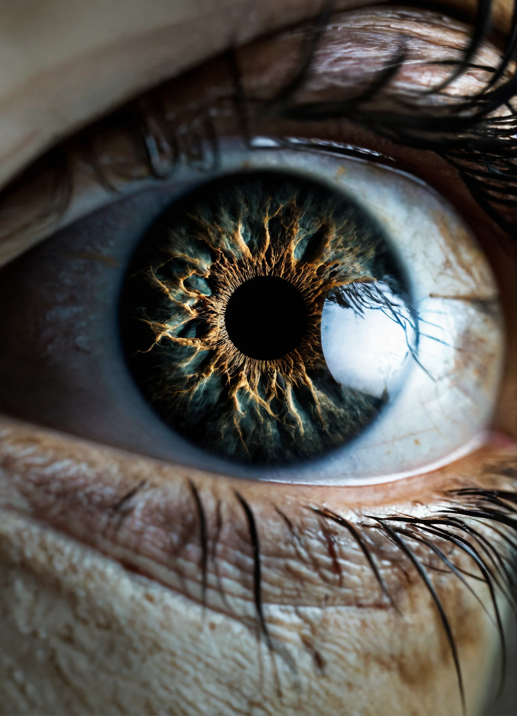 Lexica - It could be a graphic of an eye representing vision or a ...
