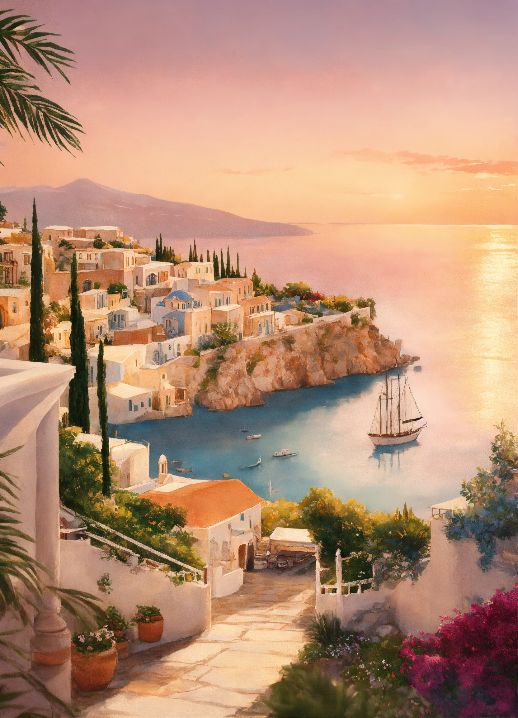 Lexica - A beautiful, destination wedding invitation inspired by Greek ...