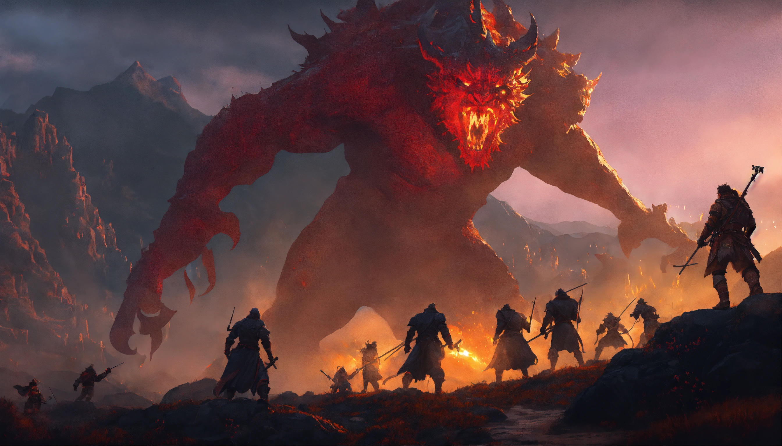 Lexica - Giant humans fighting giant humanoid shapeshifters that have ...