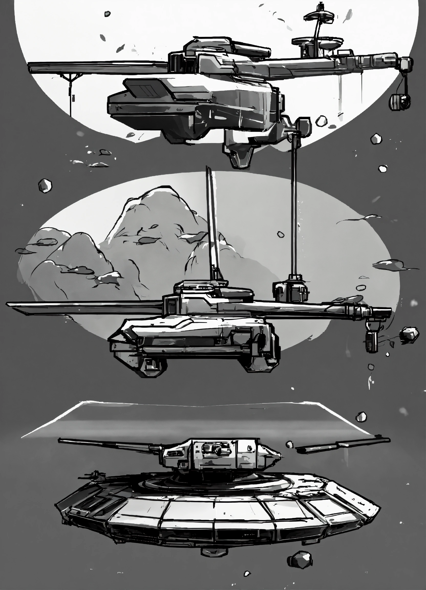Lexica - Flying weapon container image, for a 2d platform game, a ...