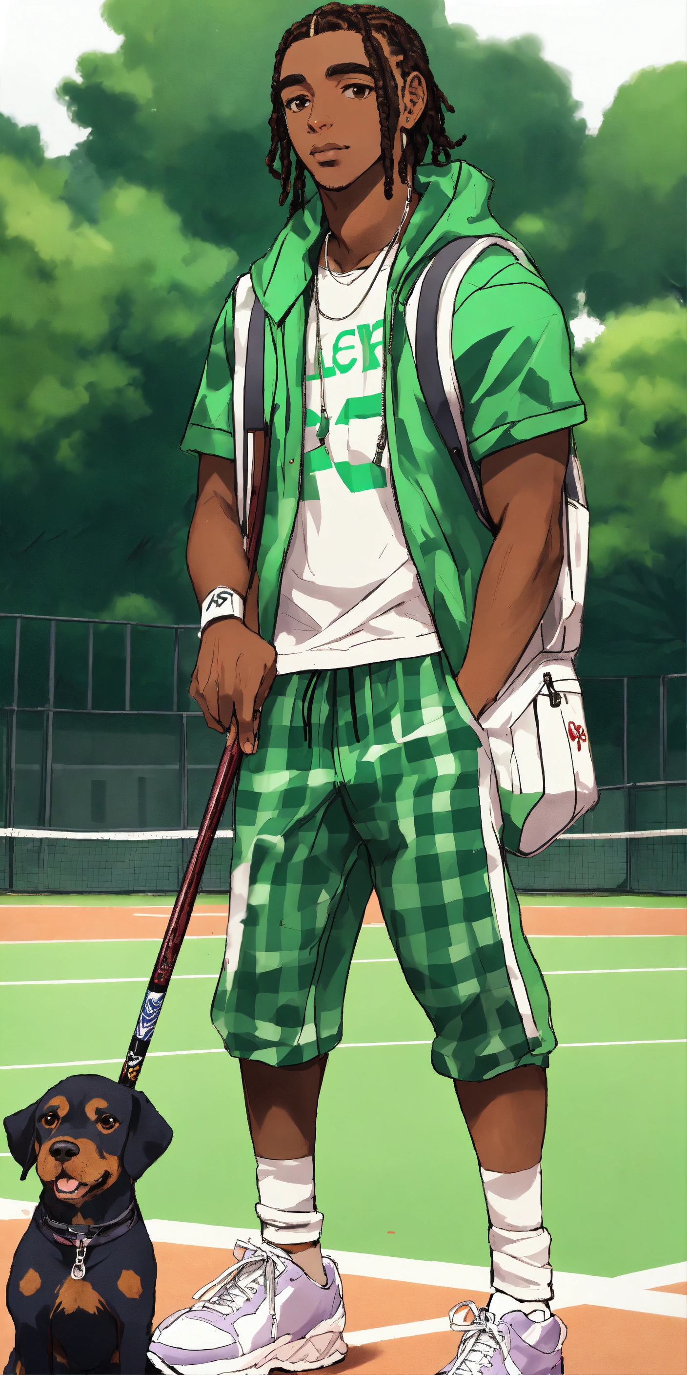 Lexica - Dark mahogany complexion african american 28 year old male ...