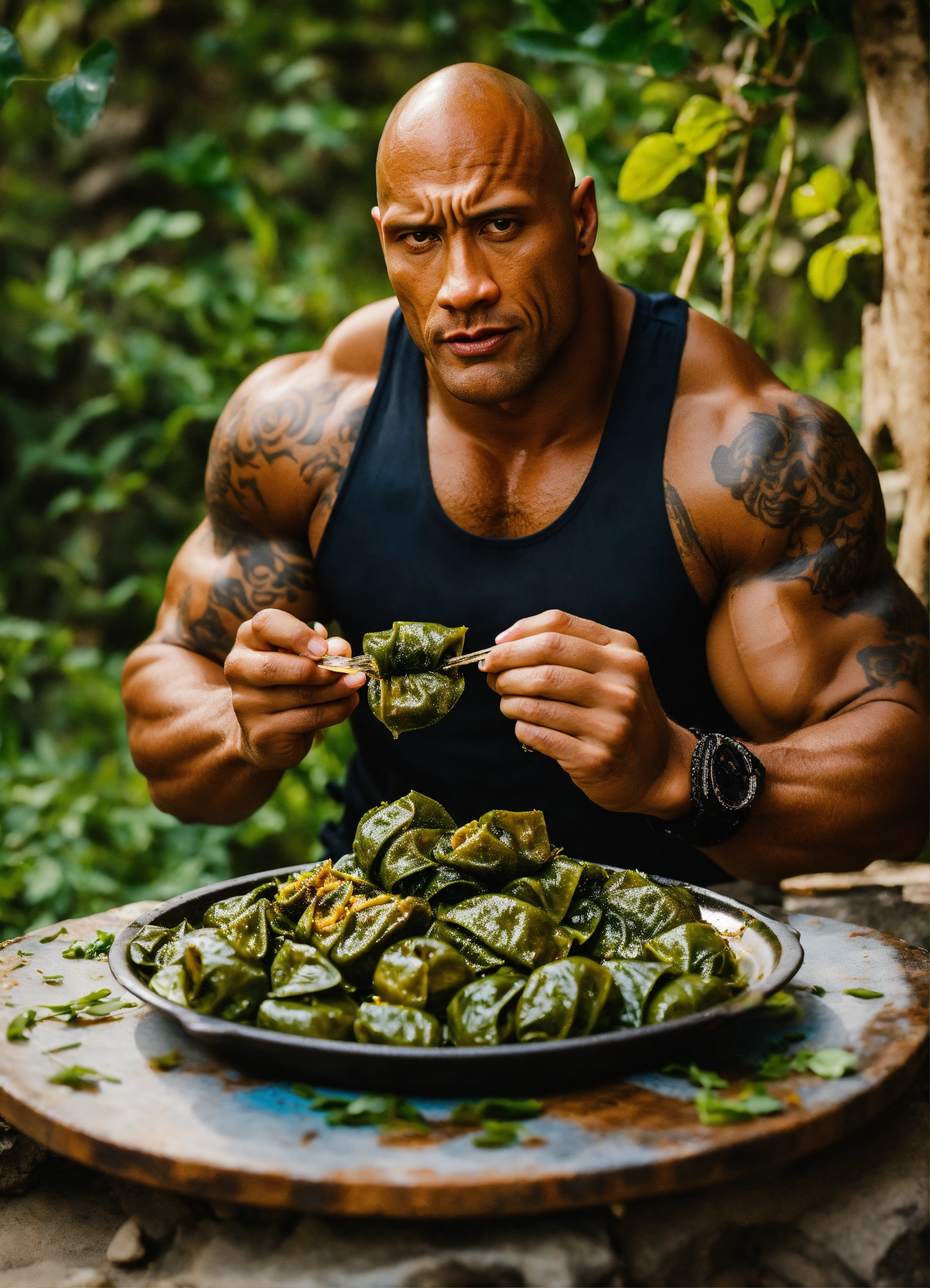 Lexica - The Rock eating dolma