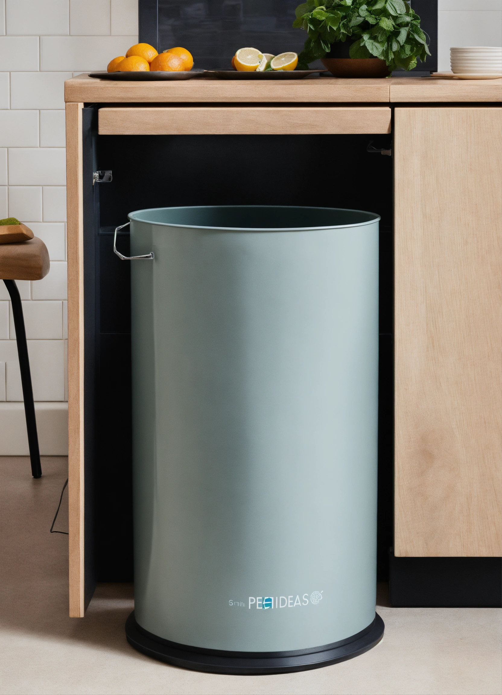 Lexica - Aesthetic medium sized peddle bin, in kitchen, minimalist ...