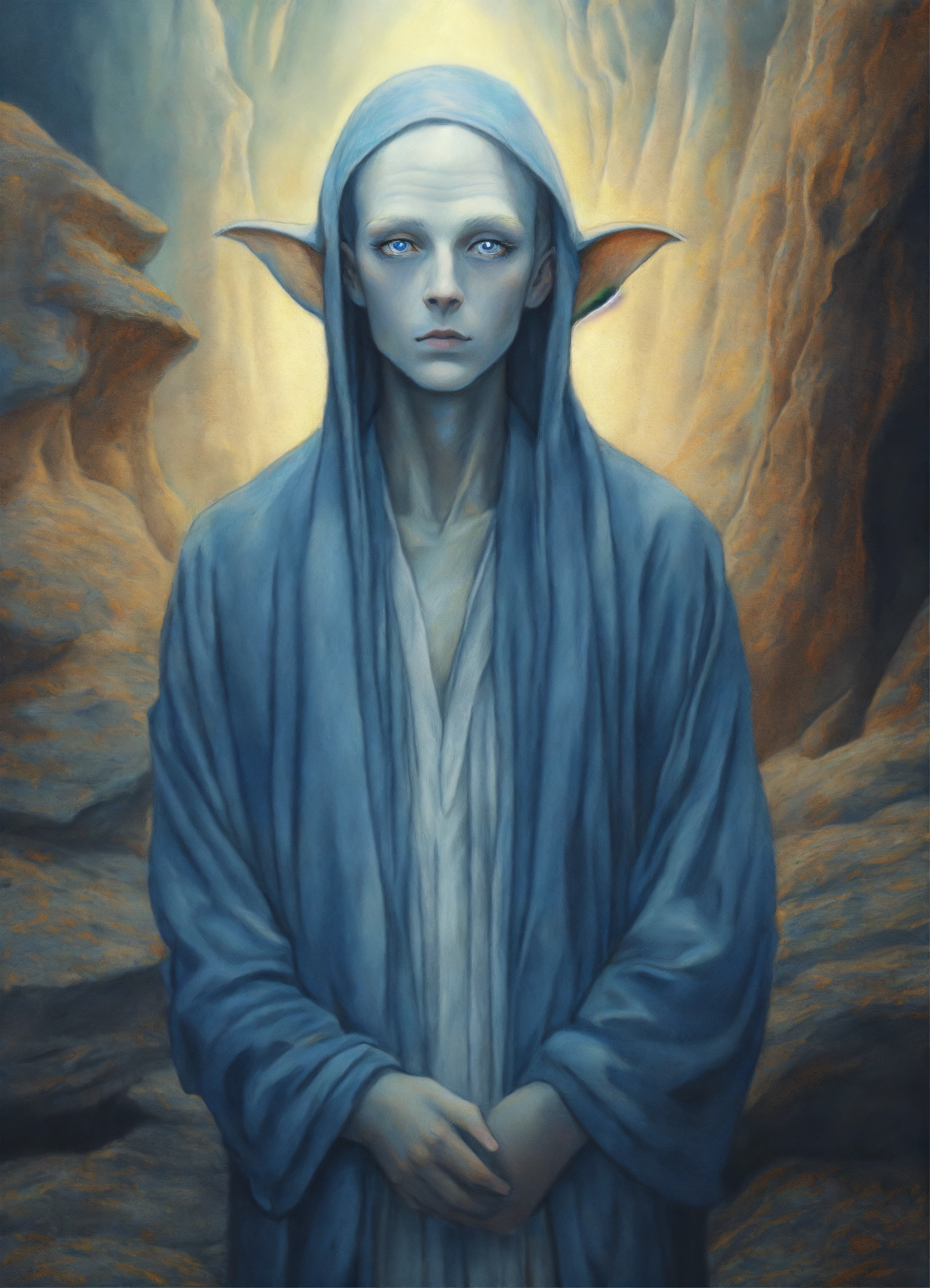 Lexica - Realistic colored pencil illustration of Portrait of a ...