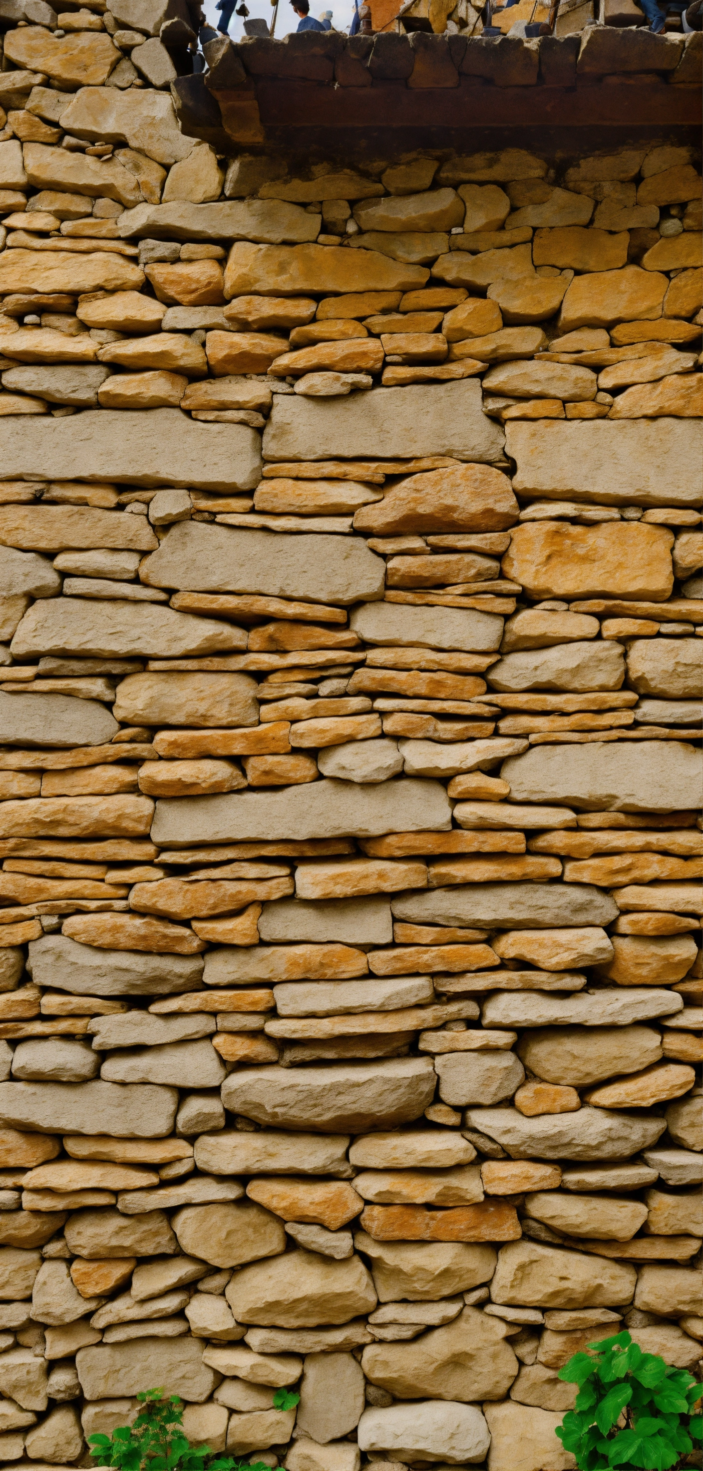 Lexica - Ottoman-era old broken stone and cement wall texture