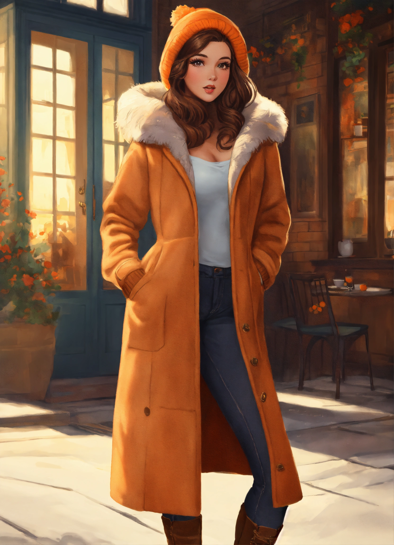 Lexica - Full body, Lushill style, a beautiful 20 year old pinup woman ...