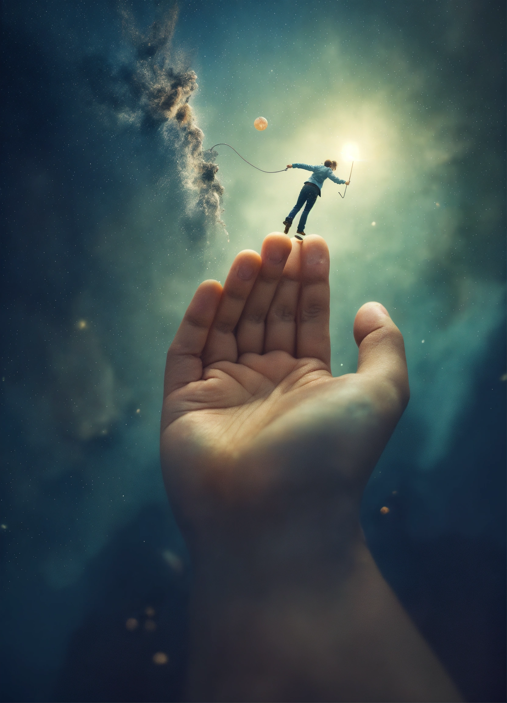 Lexica - This concept visually conveys the idea of "photo manipulation ...