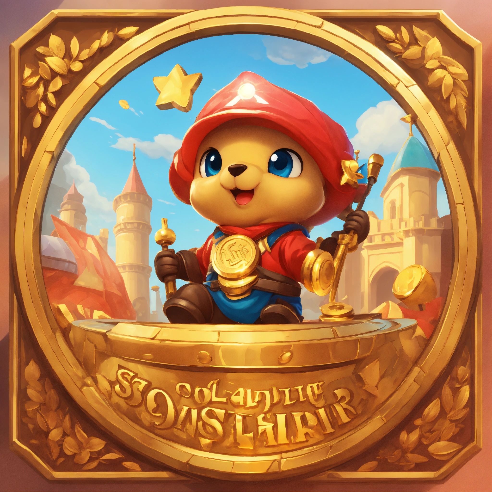 Lexica - Coin Master team logo on the theme of Solidarity, the name of ...