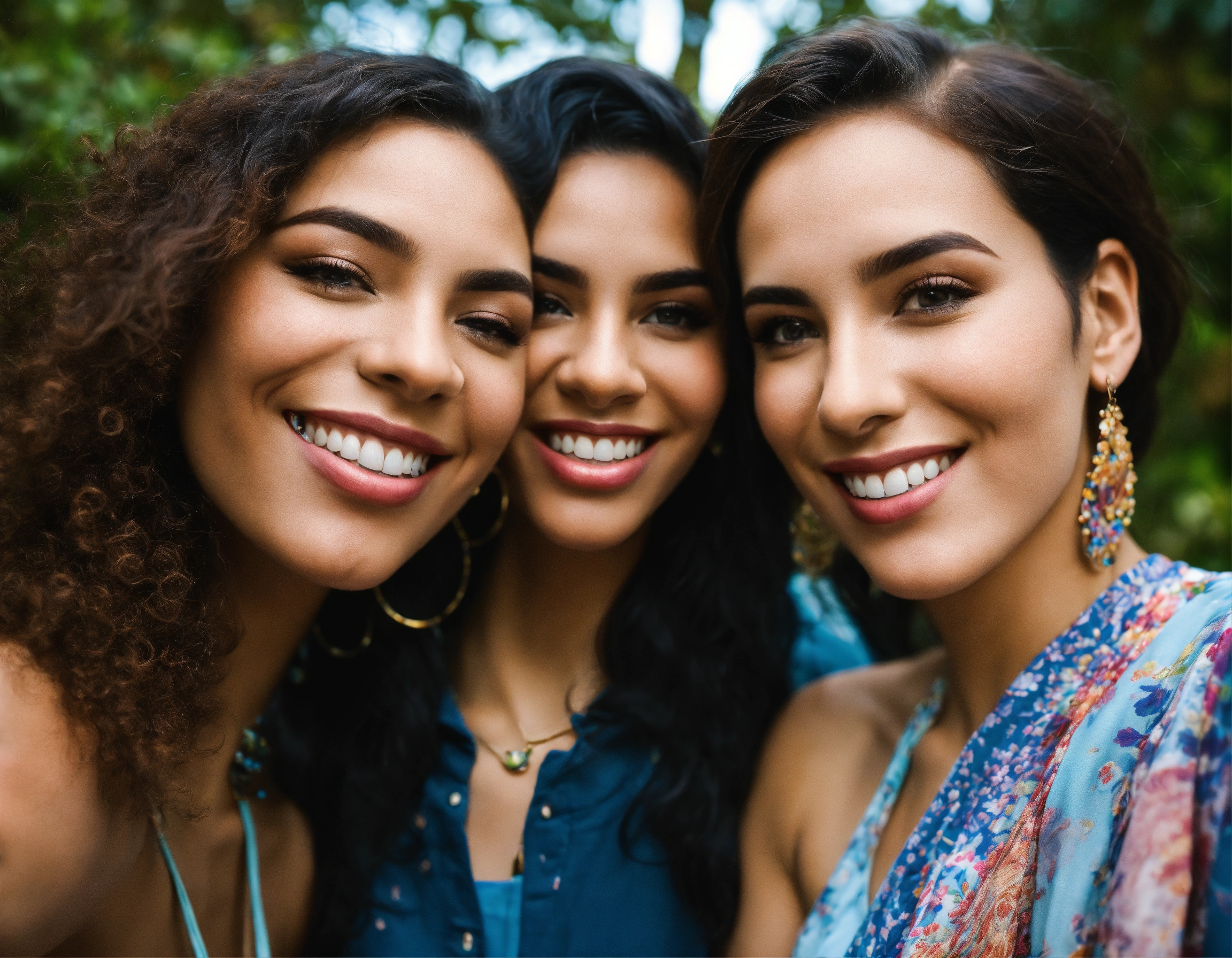 Lexica - Transgender women, selfies, trio, natural faces, happy ...