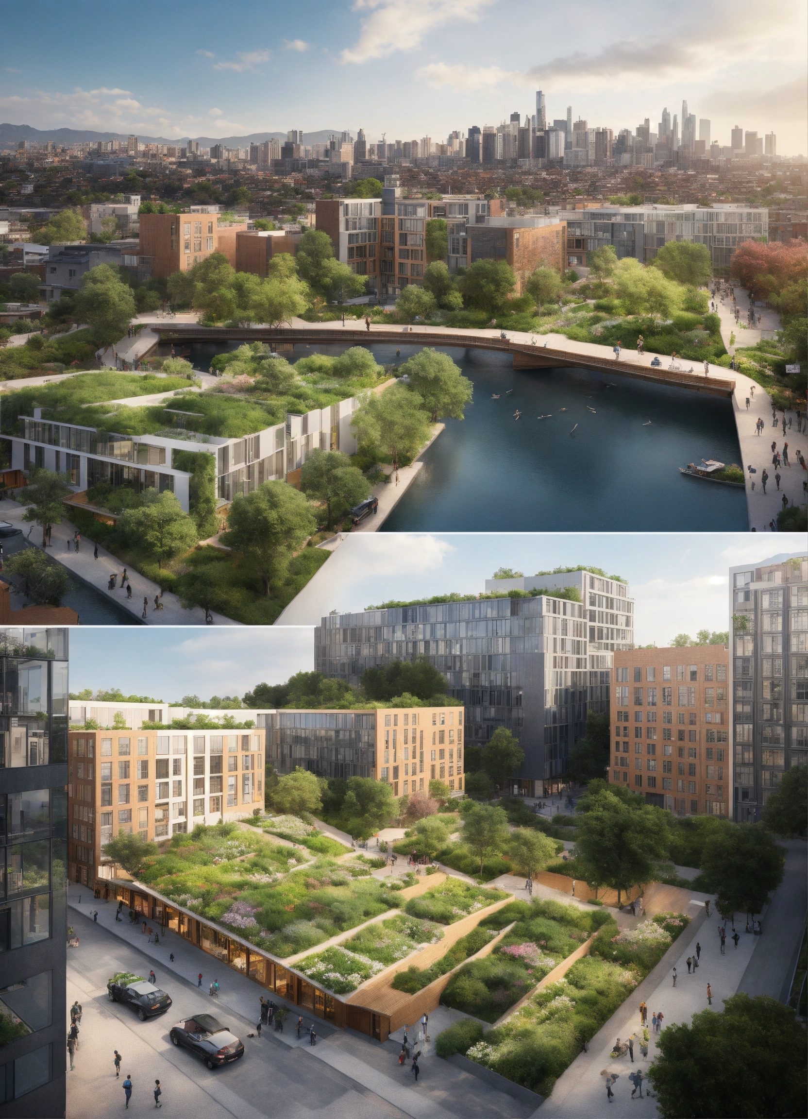 Lexica - Depict a split-screen visual. On the left, show a traditional ...