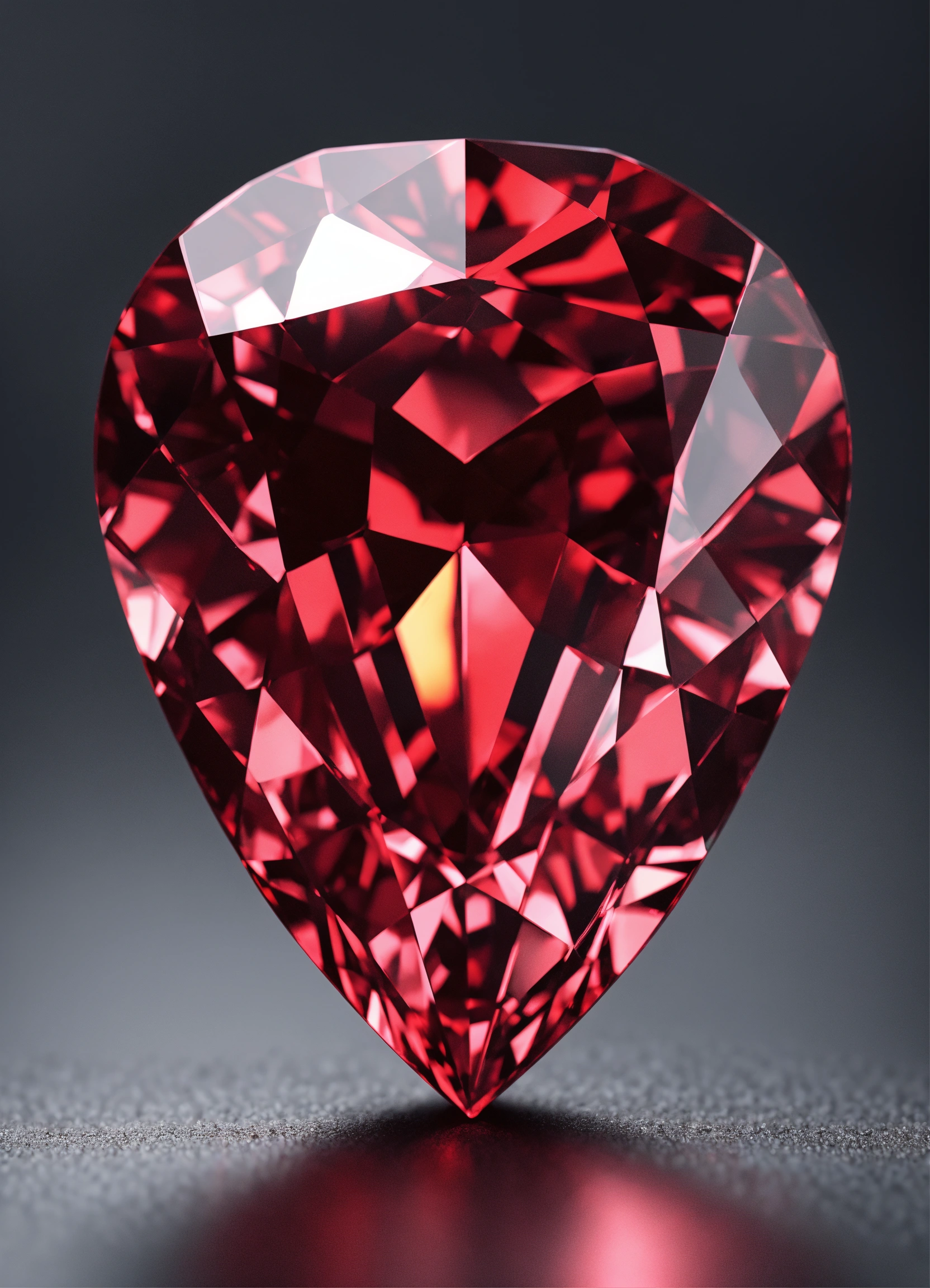 Lexica - Create a hyper-realistic 4K image showcasing a lapidated ruby ...