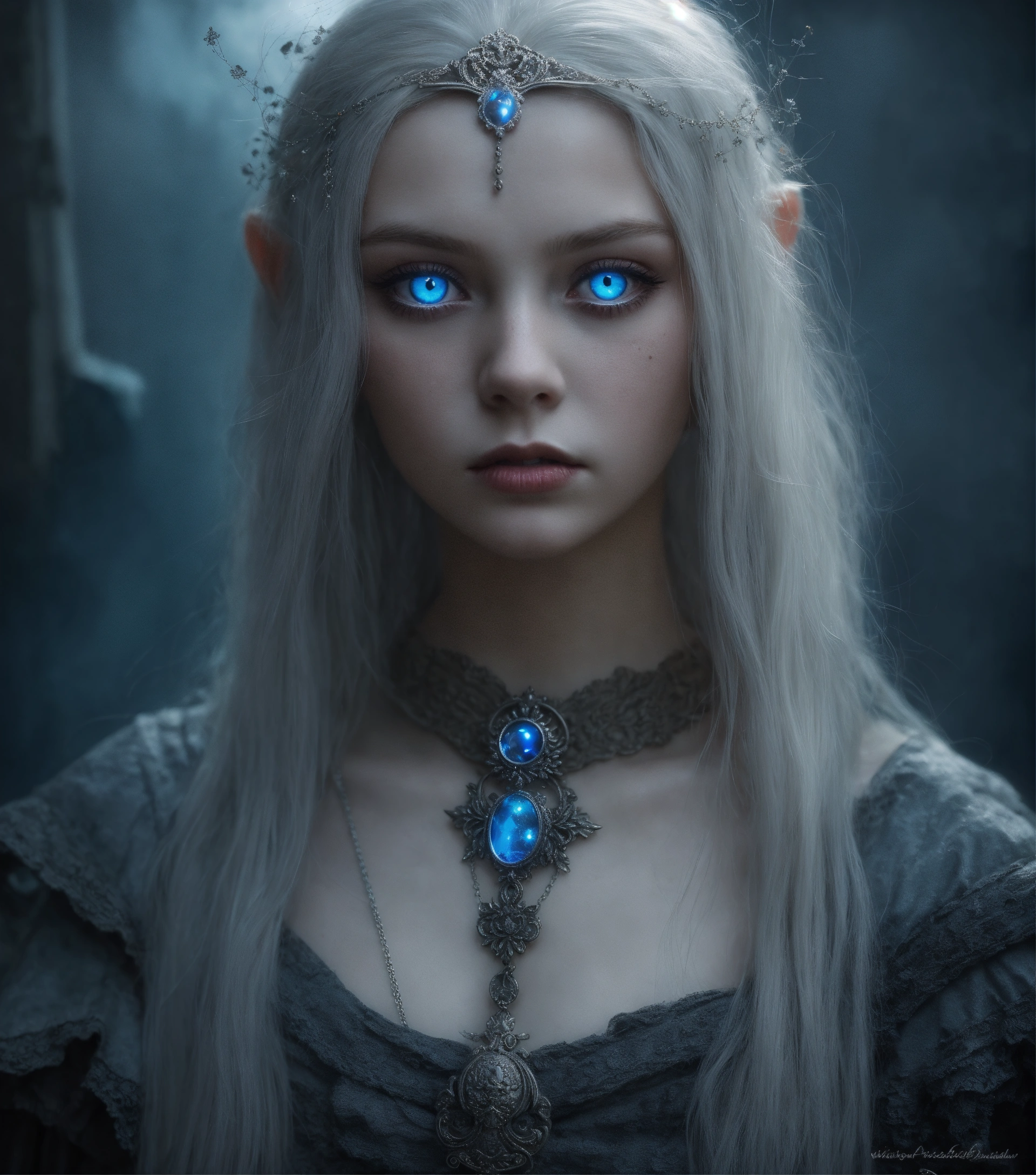 Lexica - Body portrait, deadly pale and extremely slim and emaciated ...