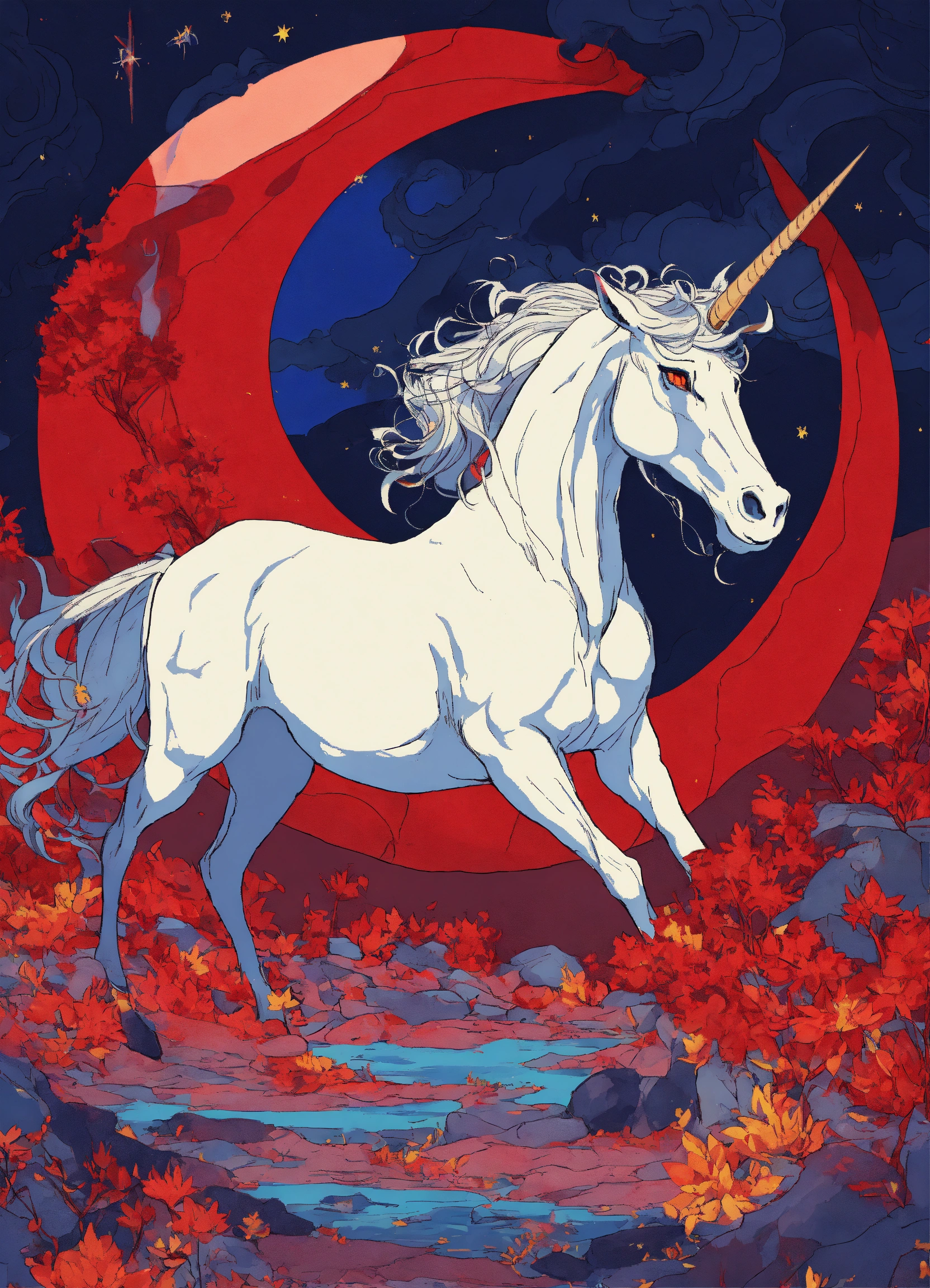 Lexica - The last unicorn trapped by the Red Bull