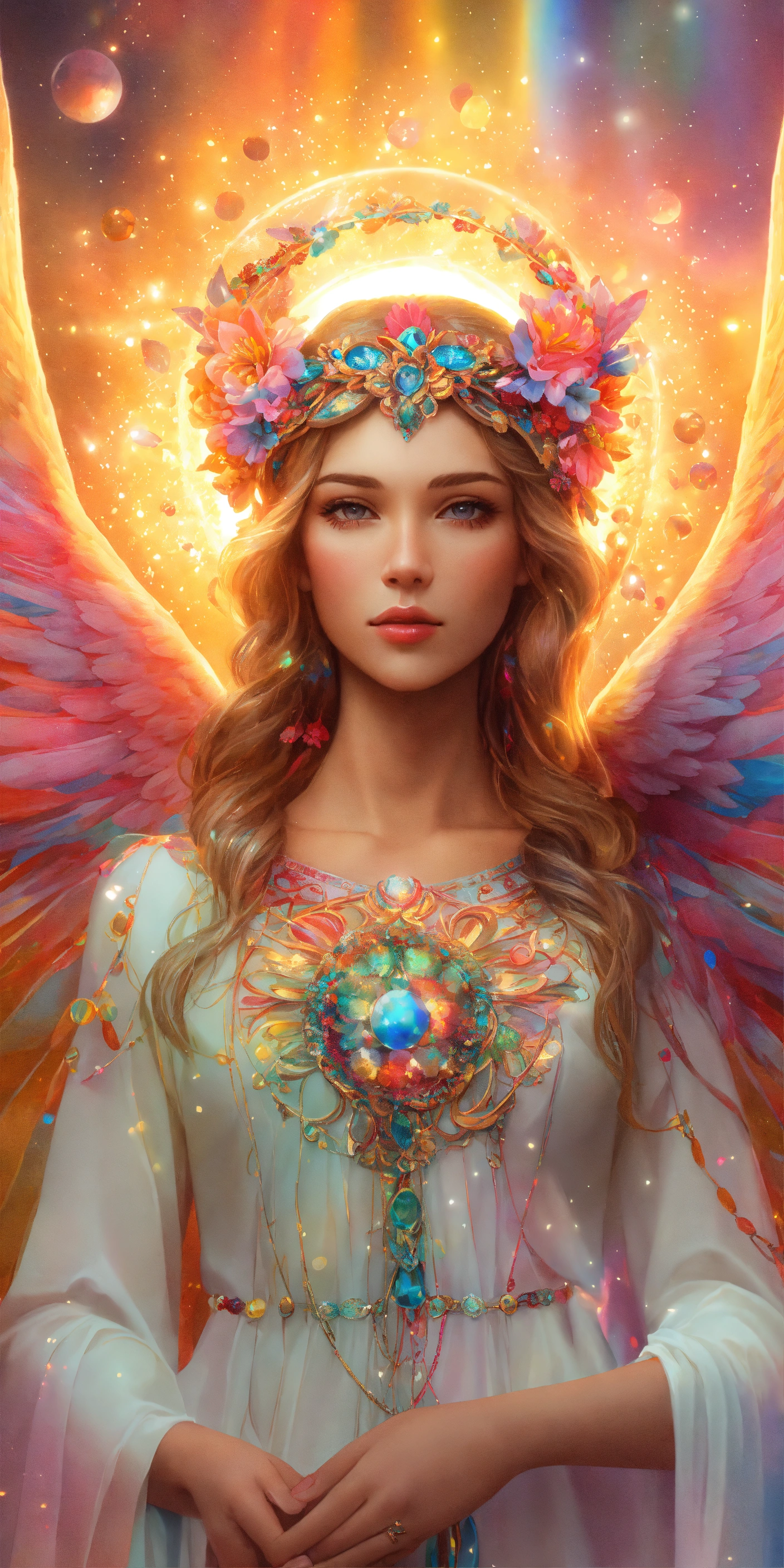 Lexica - Ilustracion cinematográfica, ilustración holografica, Angel ...