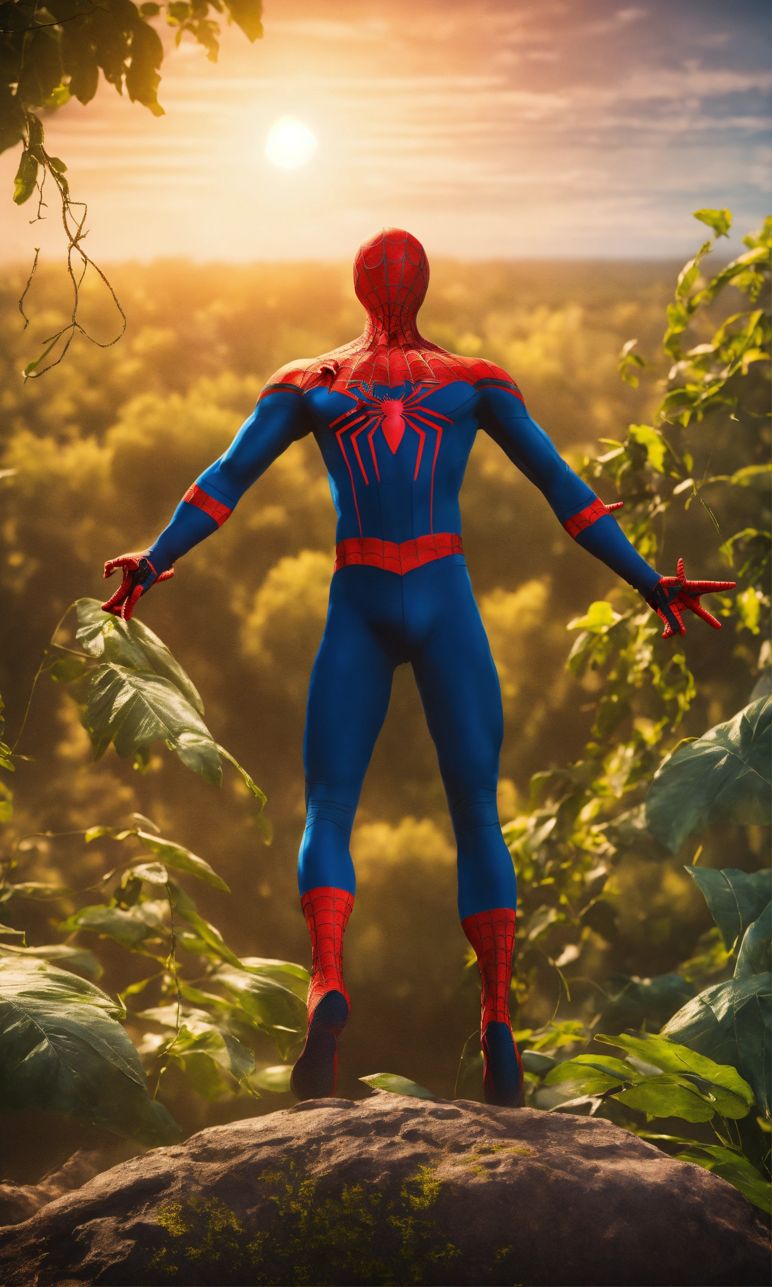 Lexica - Spiderman meets Black Spiderman in the multiverse, nature ...