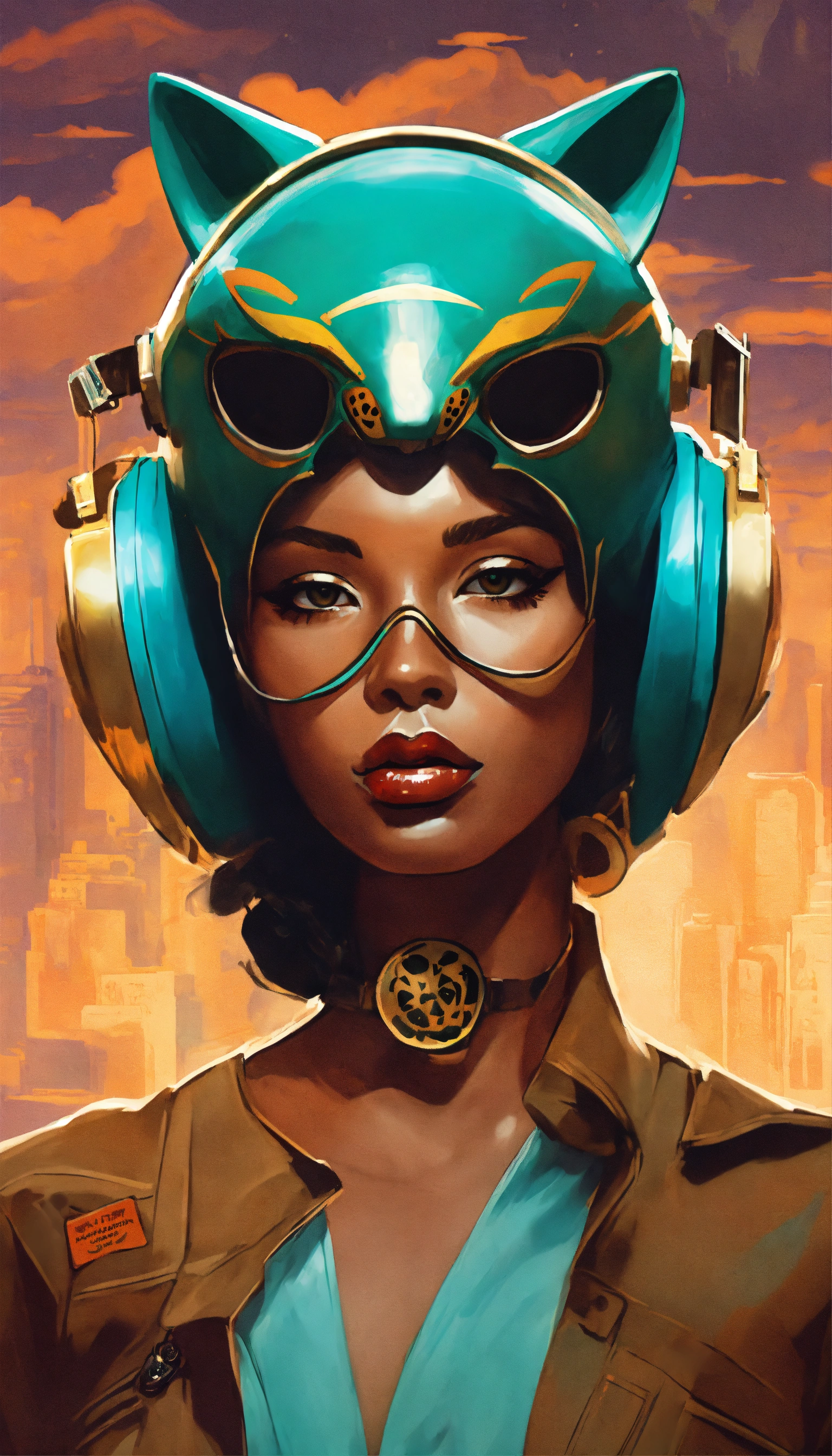 Lexica - ((Jaguar Halloween mask|face)), Multiple anime, black jetsons ...