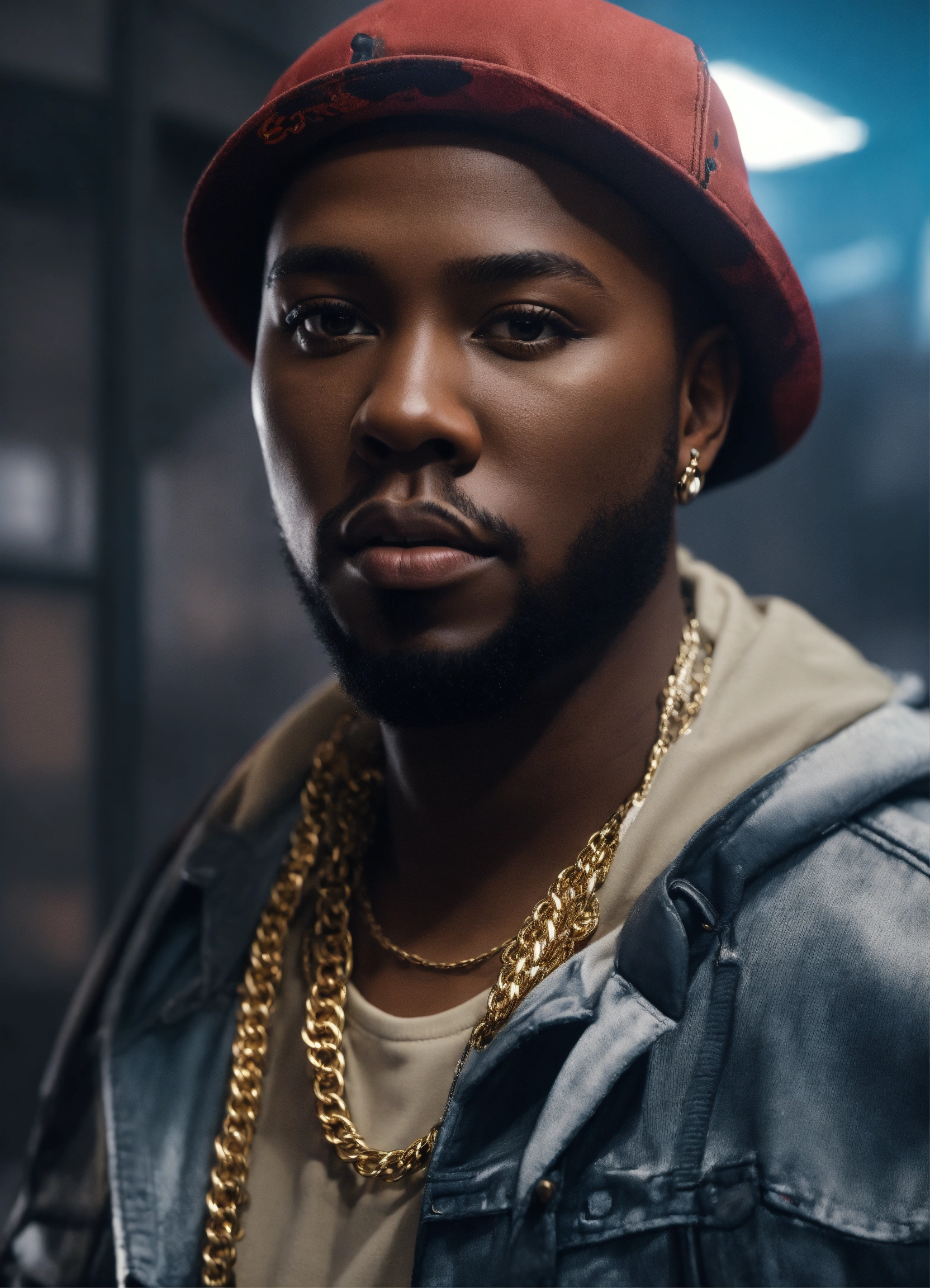 Lexica - Kenye west at telephone iper realistic , 8k, rapper