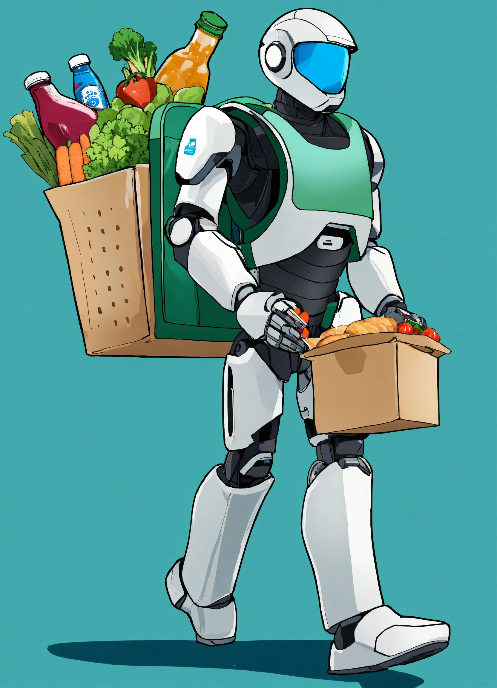 Lexica - A fast running humanoid robot, realistic man face, clear eyes ...