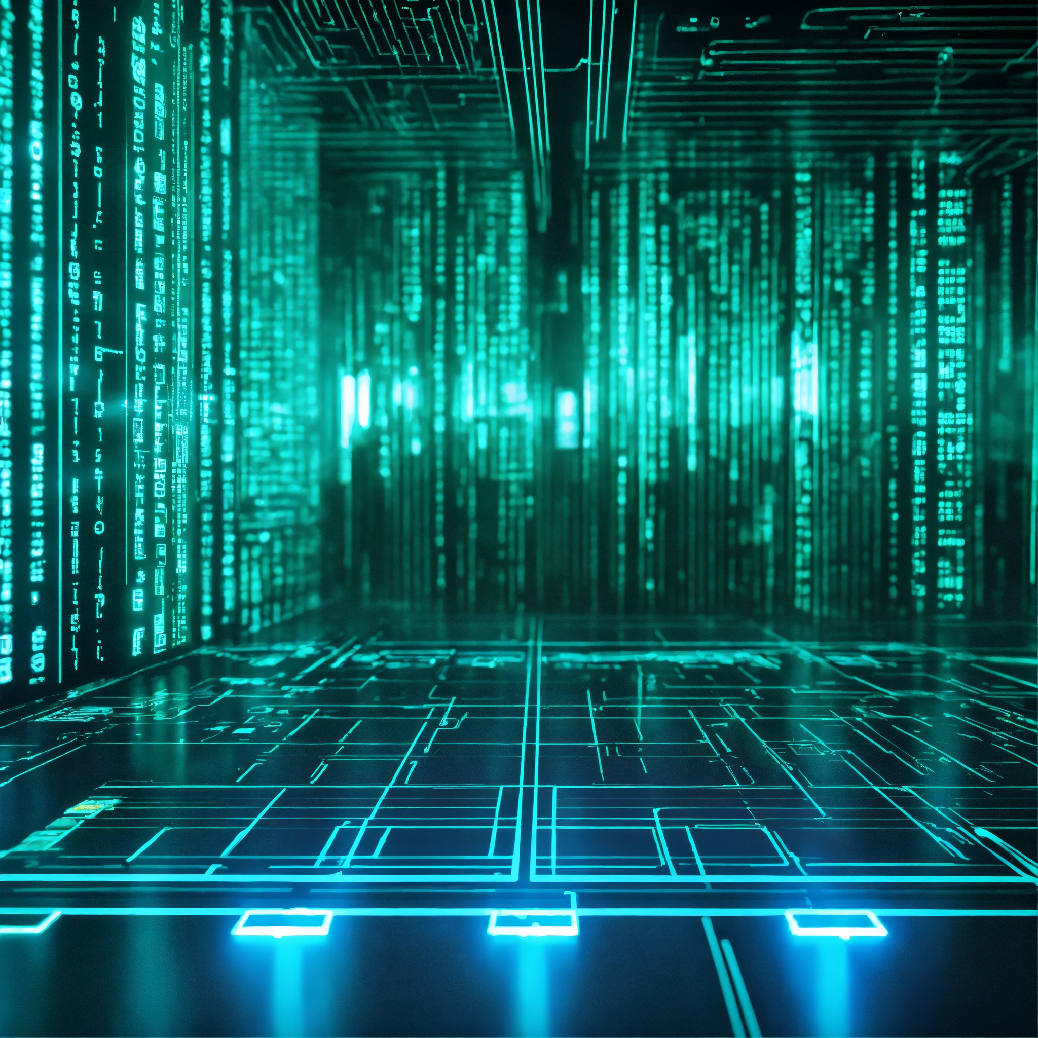 Lexica - Ultra realistic в взphoto of a very high tech 3d software code ...