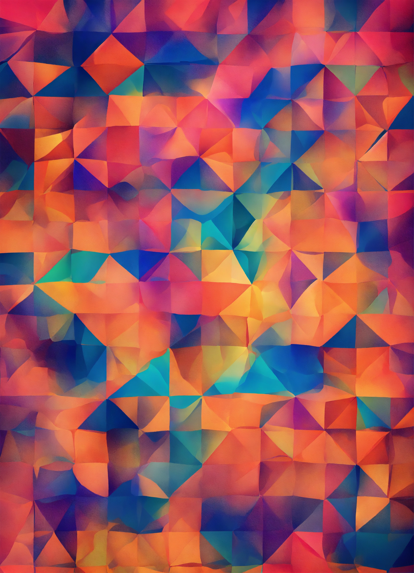 Lexica - Abstract pattern of psychedelic color background, muted color ...