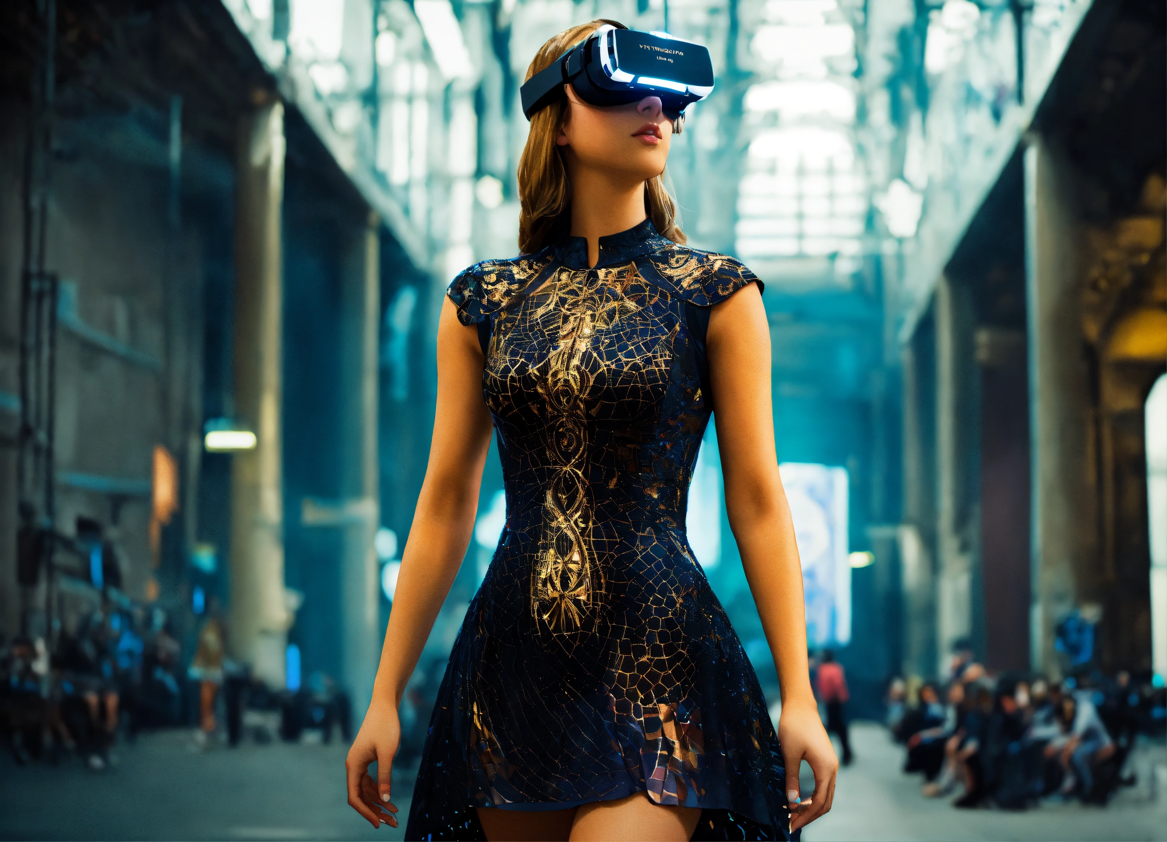 Lexica - Interactive dresses of the future in virtual reality