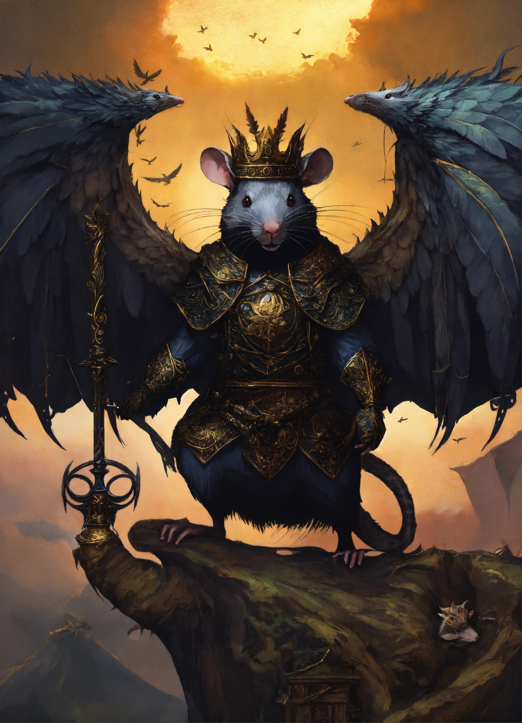 Lexica - Winged rat king