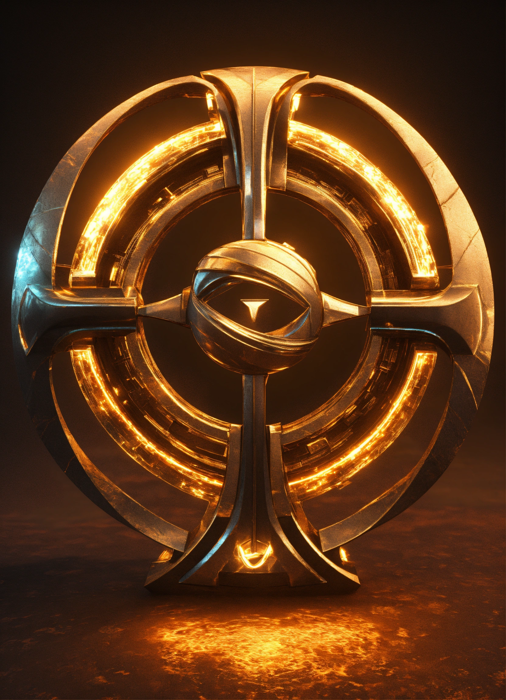 Lexica - Infinite symbol icon, unreal, 3d engine, 32k