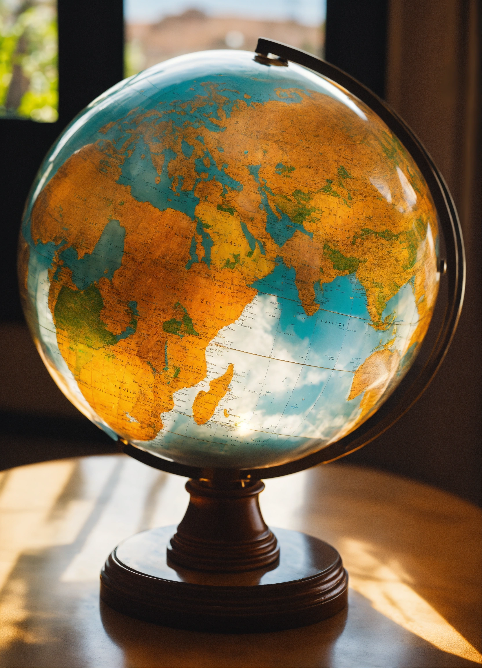 Lexica - A glass see through globe