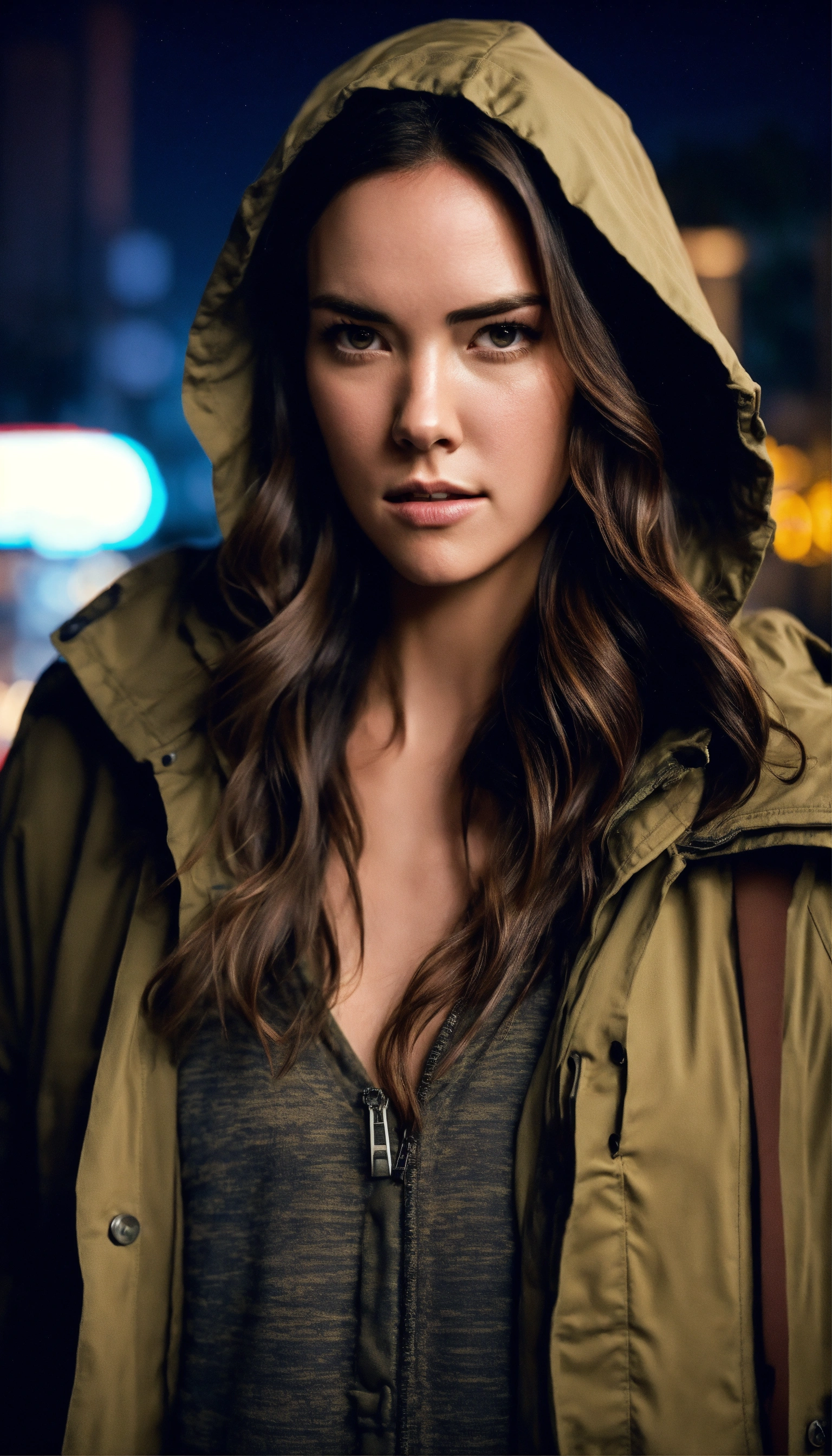 Lexica - Very beautiful 30 years old Odette Annable, cute big hazel ...
