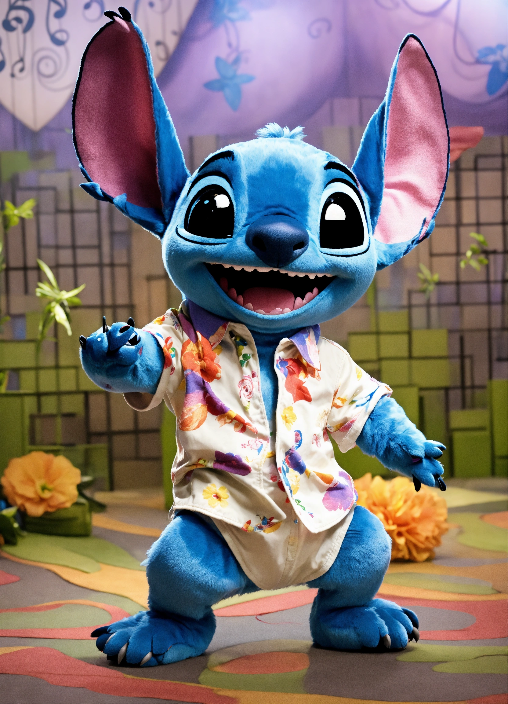 Lexica - Stitch dancing to music