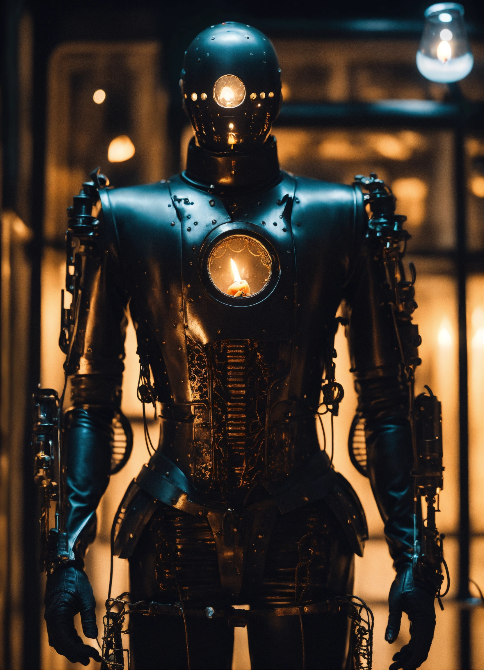 Lexica - An ultrarrealistic photograph of a futuristic full body ...