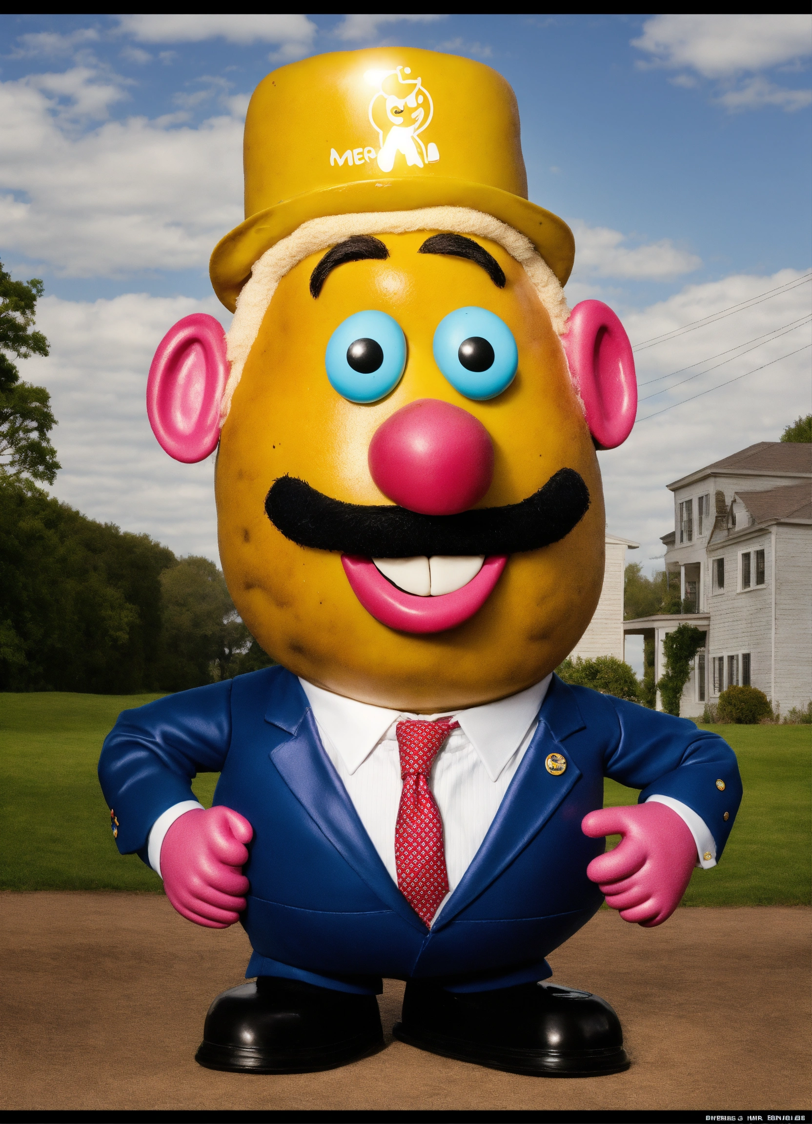 Lexica - Joe Biden, as a Mr potato head
