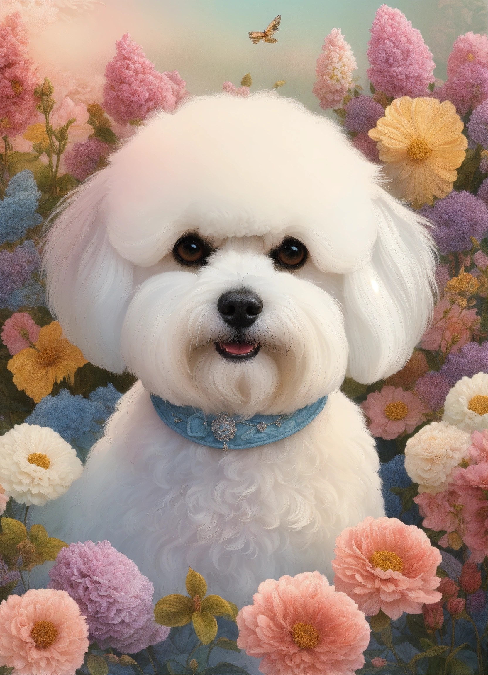 Lexica - Aubrey Beardsly overwhelmingly beautiful bichon friese framed ...