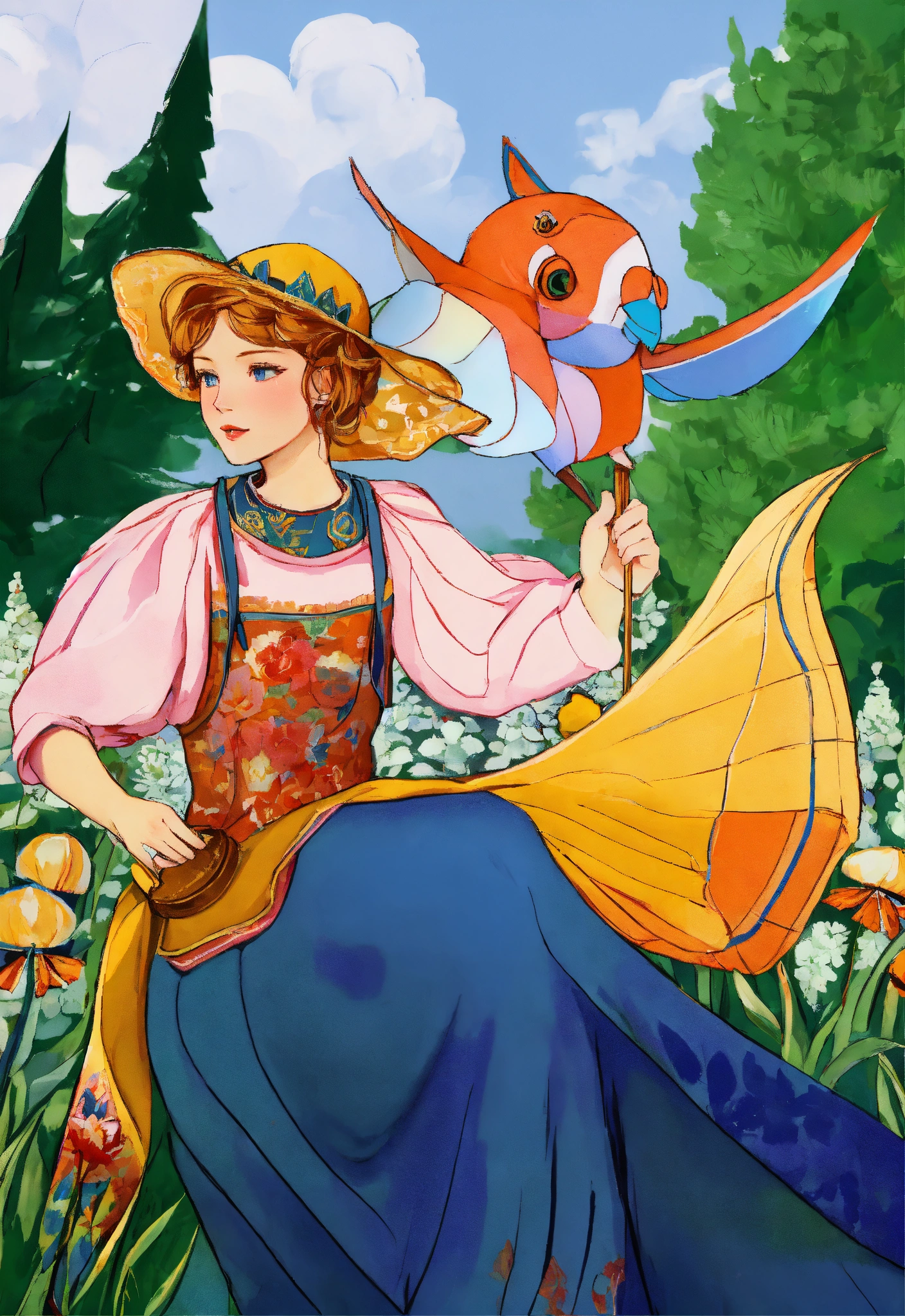 Lexica - Kolobok is a Ukrainian fairy tale