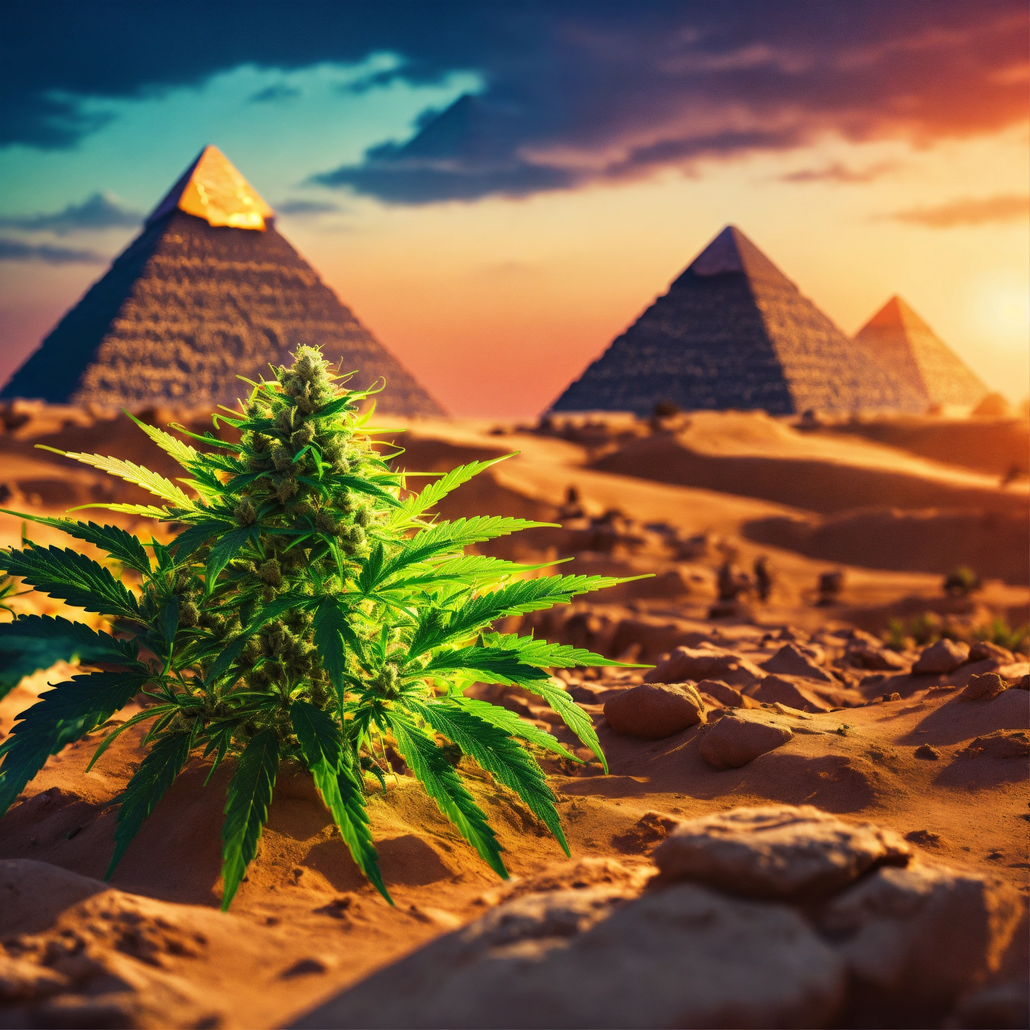 Lexica - Cannabis plants, the photo is in 8k resolution, colorful, and ...